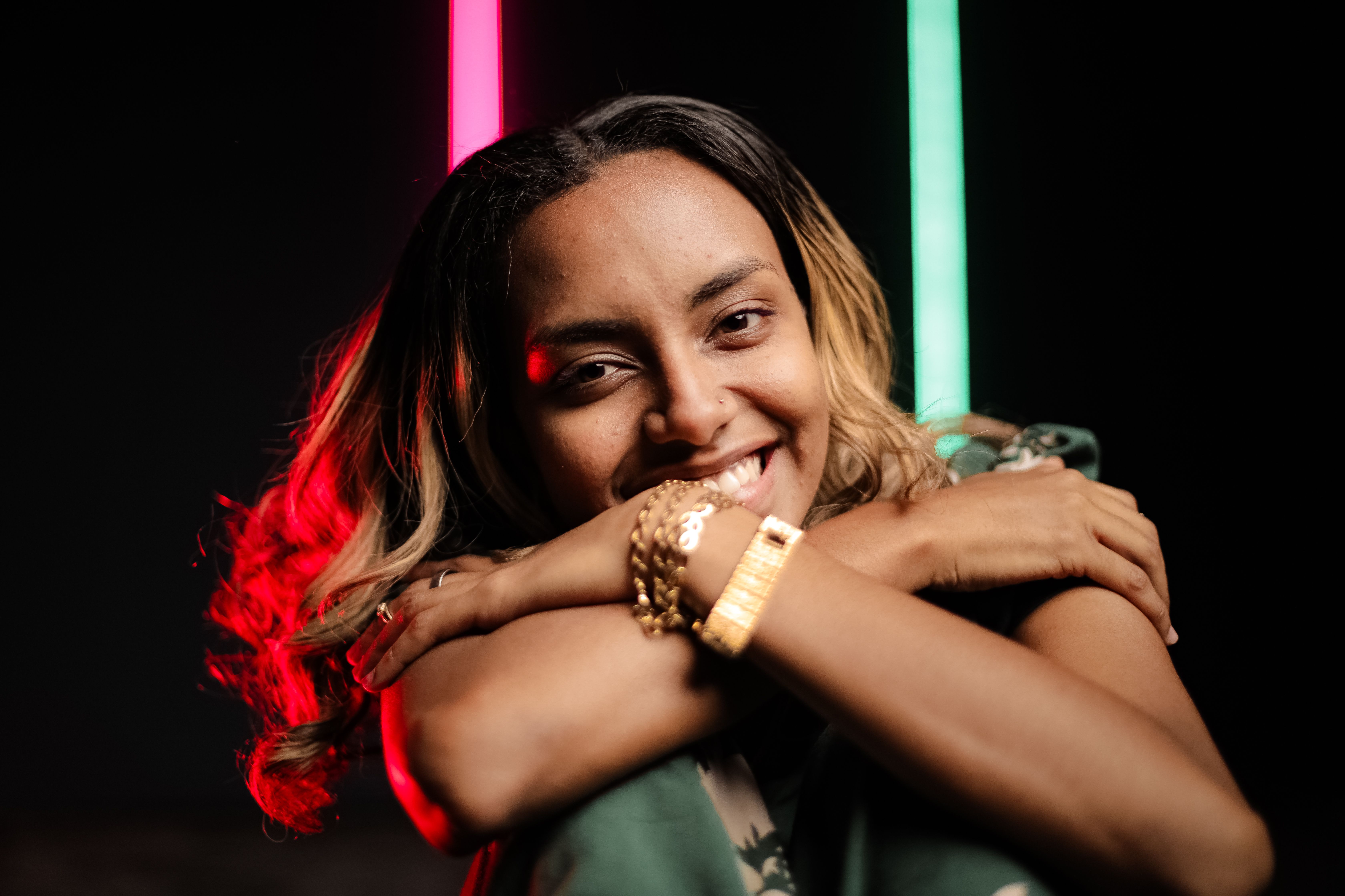 Portrait of a Woman Smiling · Free Stock Photo