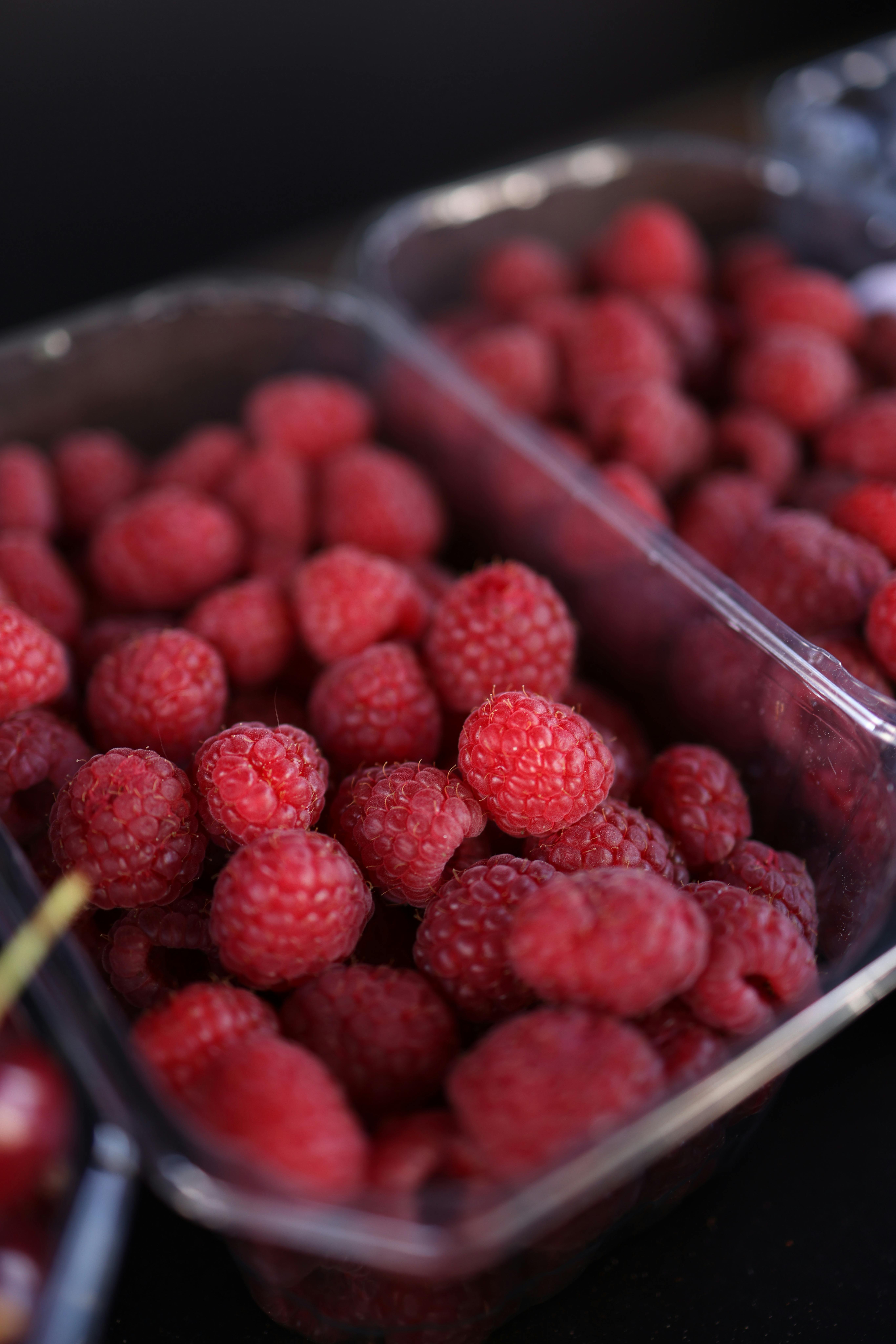 Pack of Fresh Raspberries · Free Stock Photo