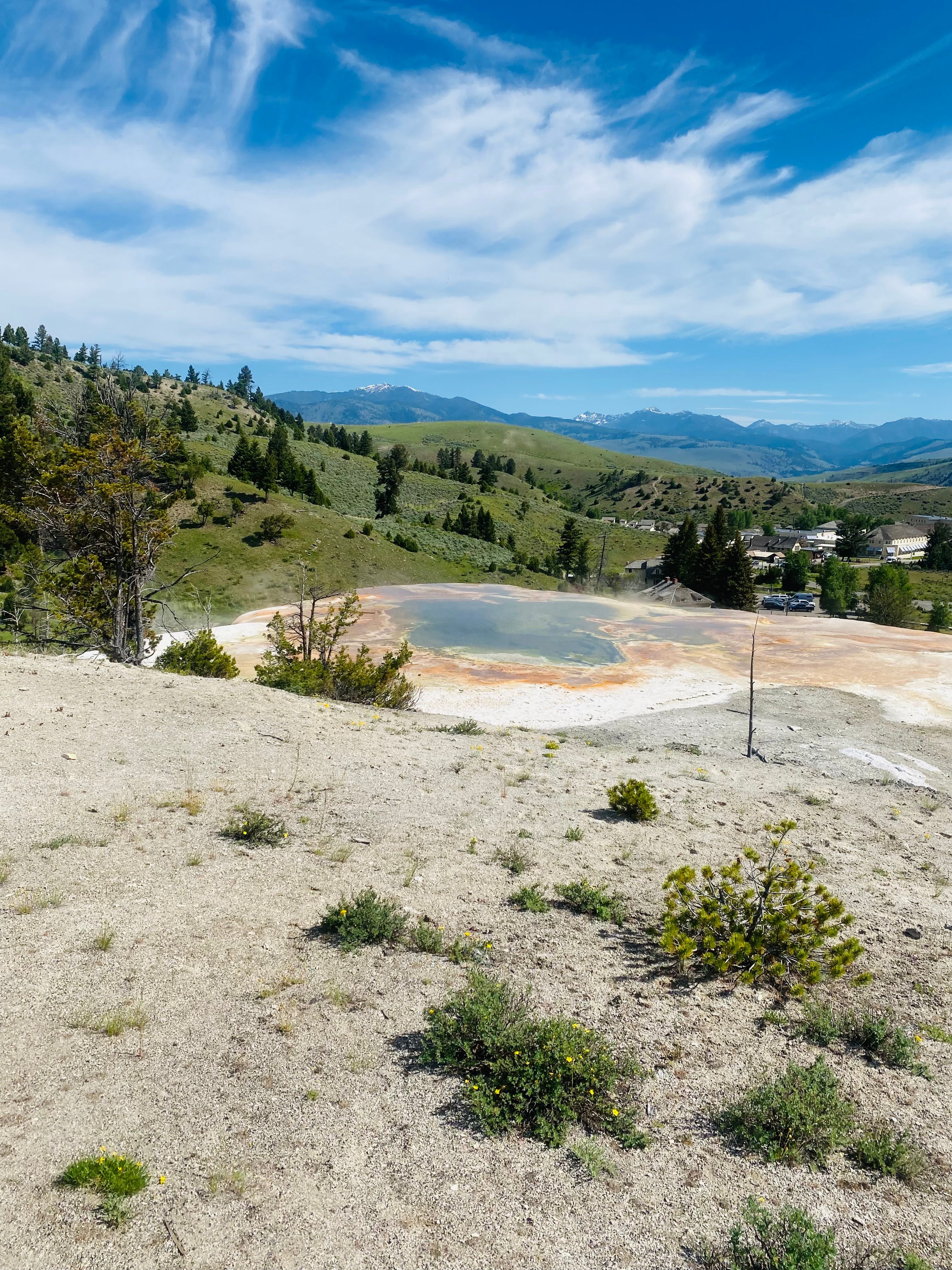 Hot Spring in Yellowstone National Park · Free Stock Photo