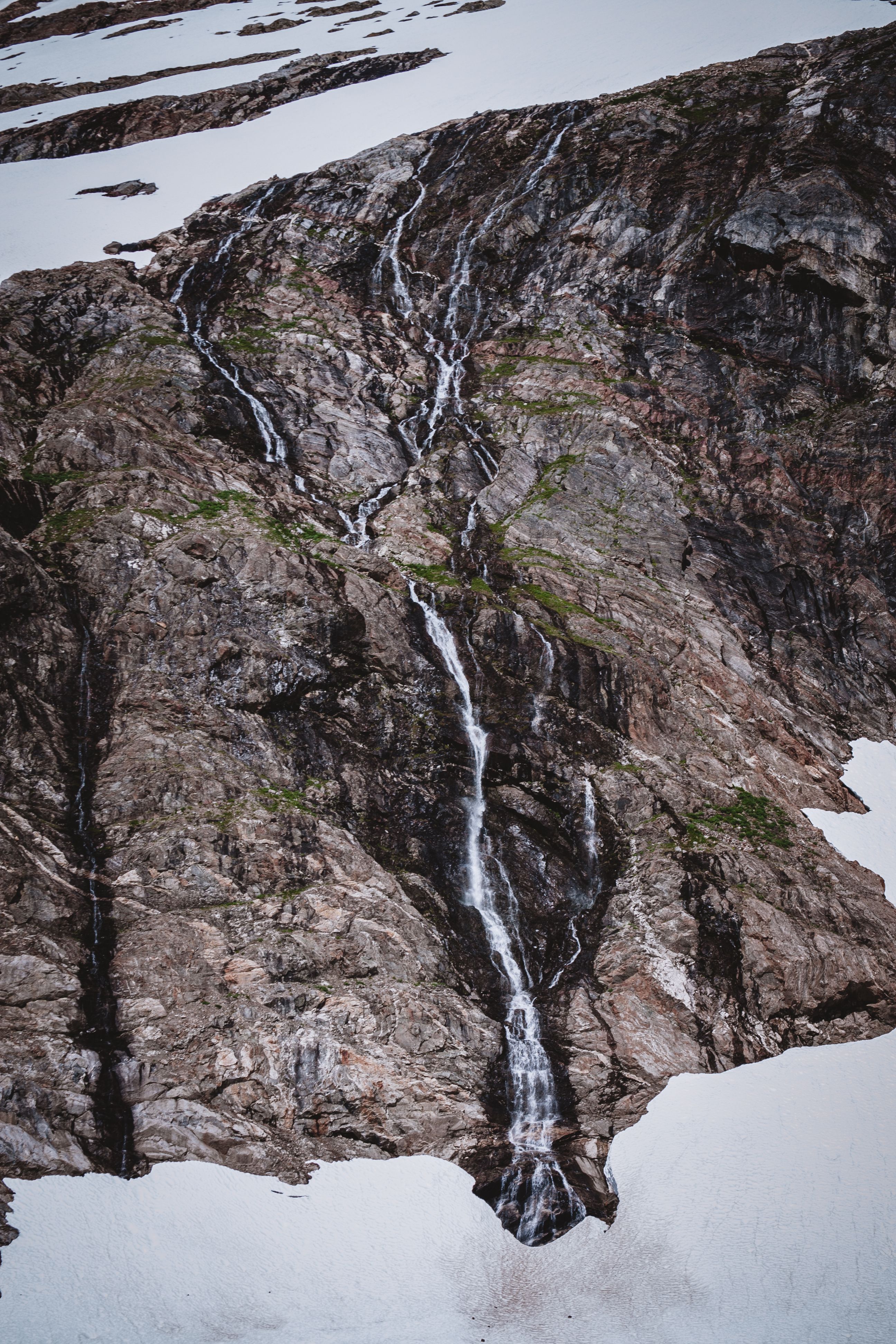 Glacial Waterfall Alaska · Free Stock Photo