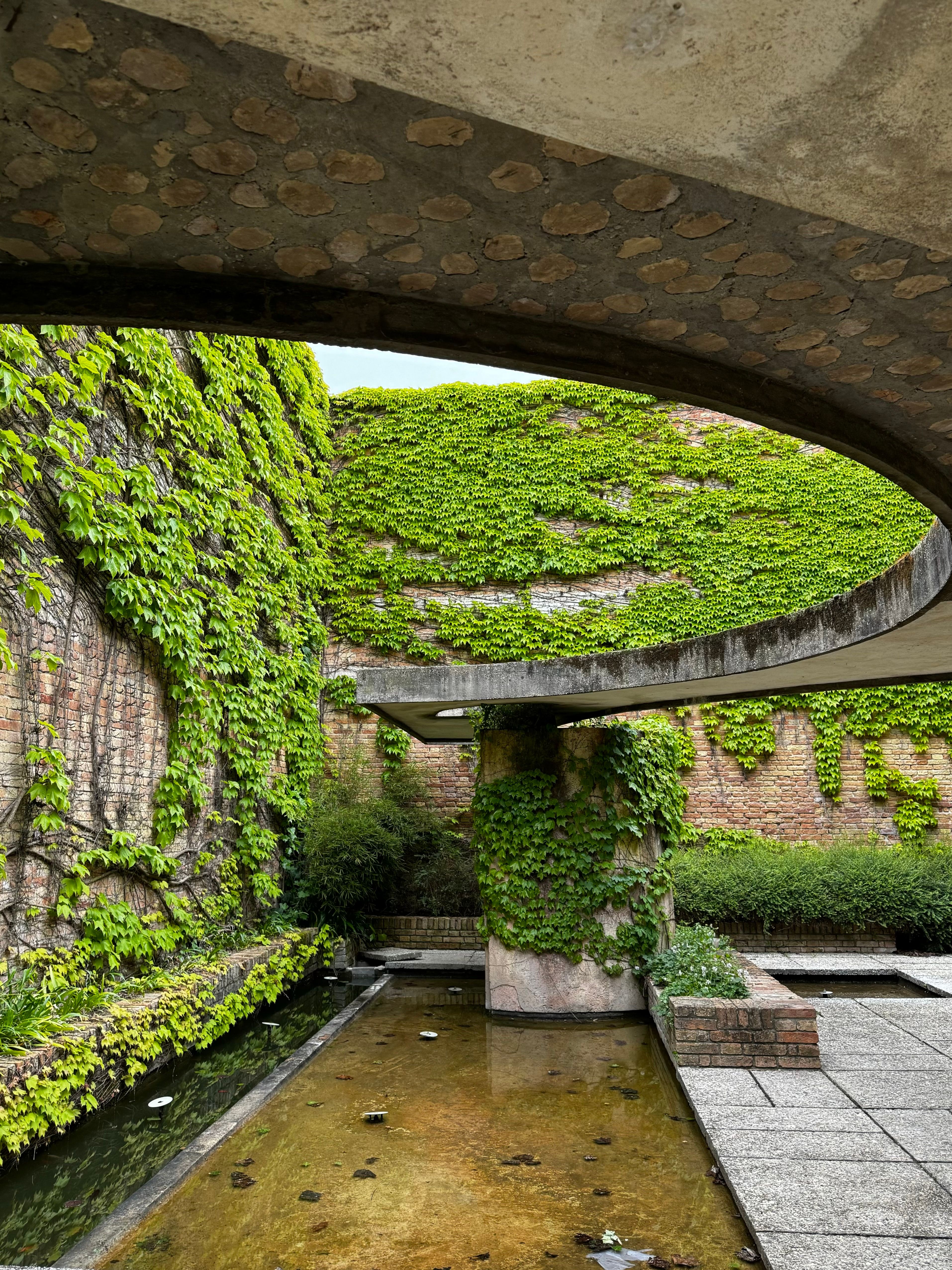 View of the Pavilion in the Giardini della Biennale in Venice, Italy ...