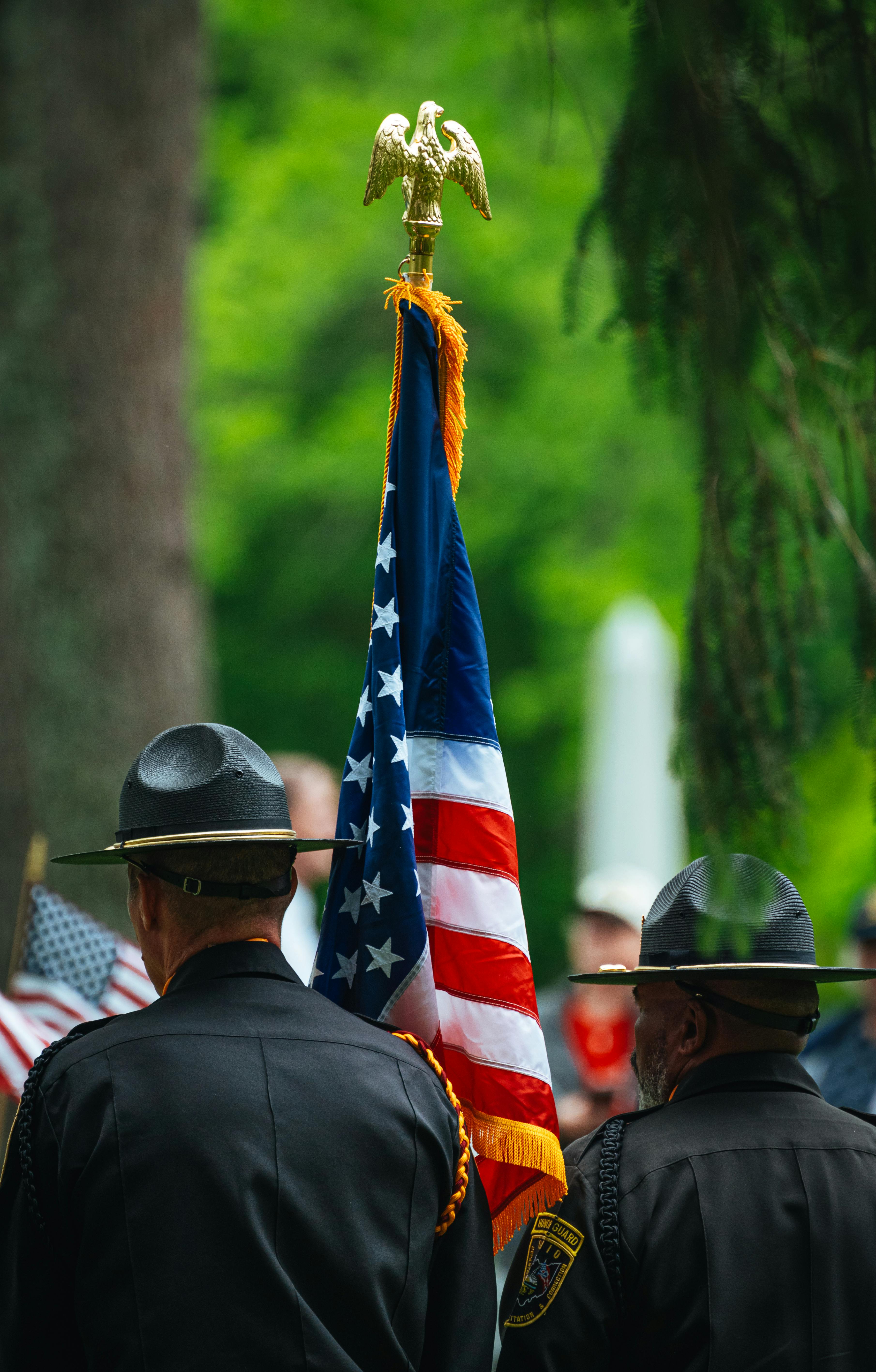 Men in Hats and Uniforms in Ceremony · Free Stock Photo