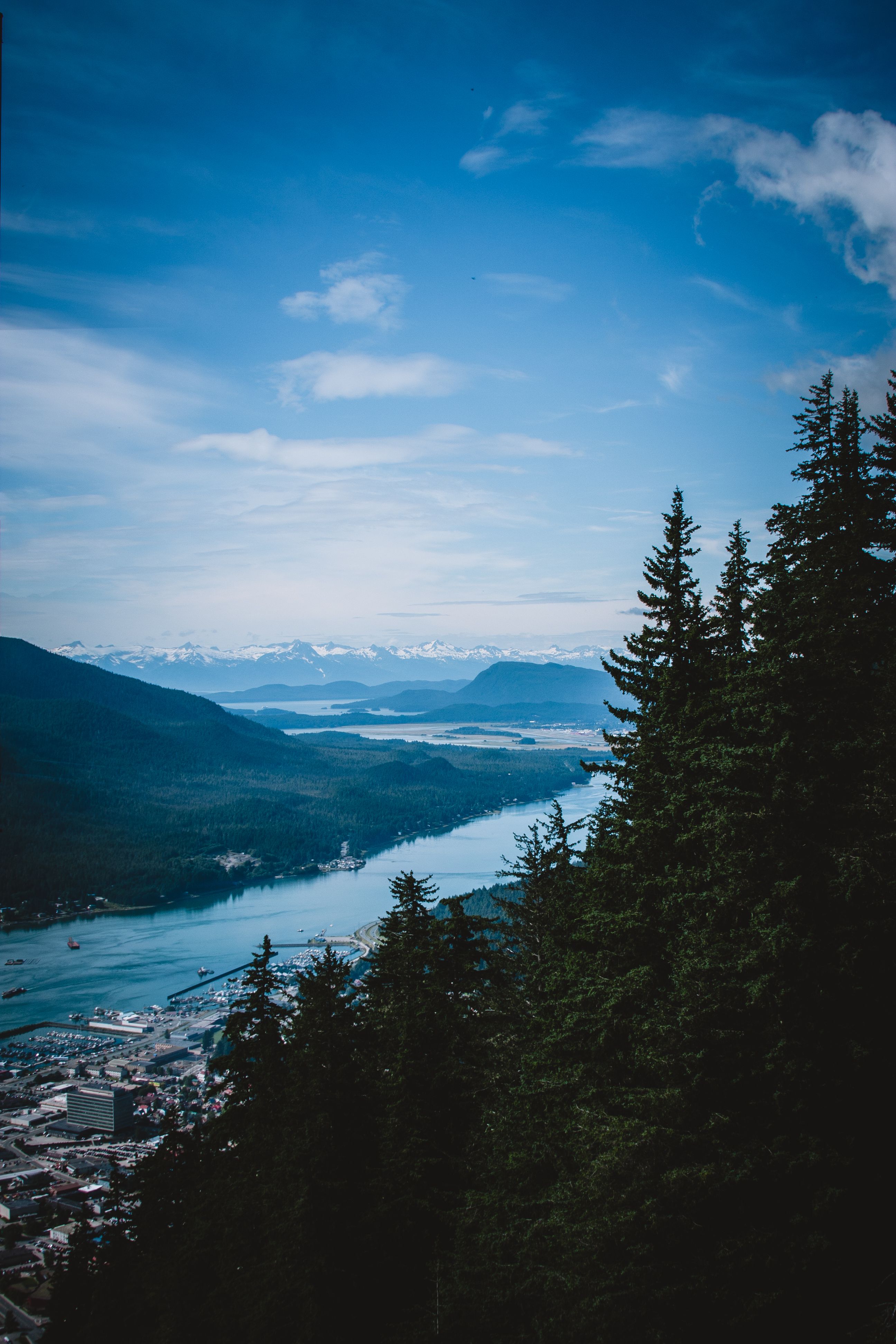 Alaskan Coastal Panorama From Above · Free Stock Photo