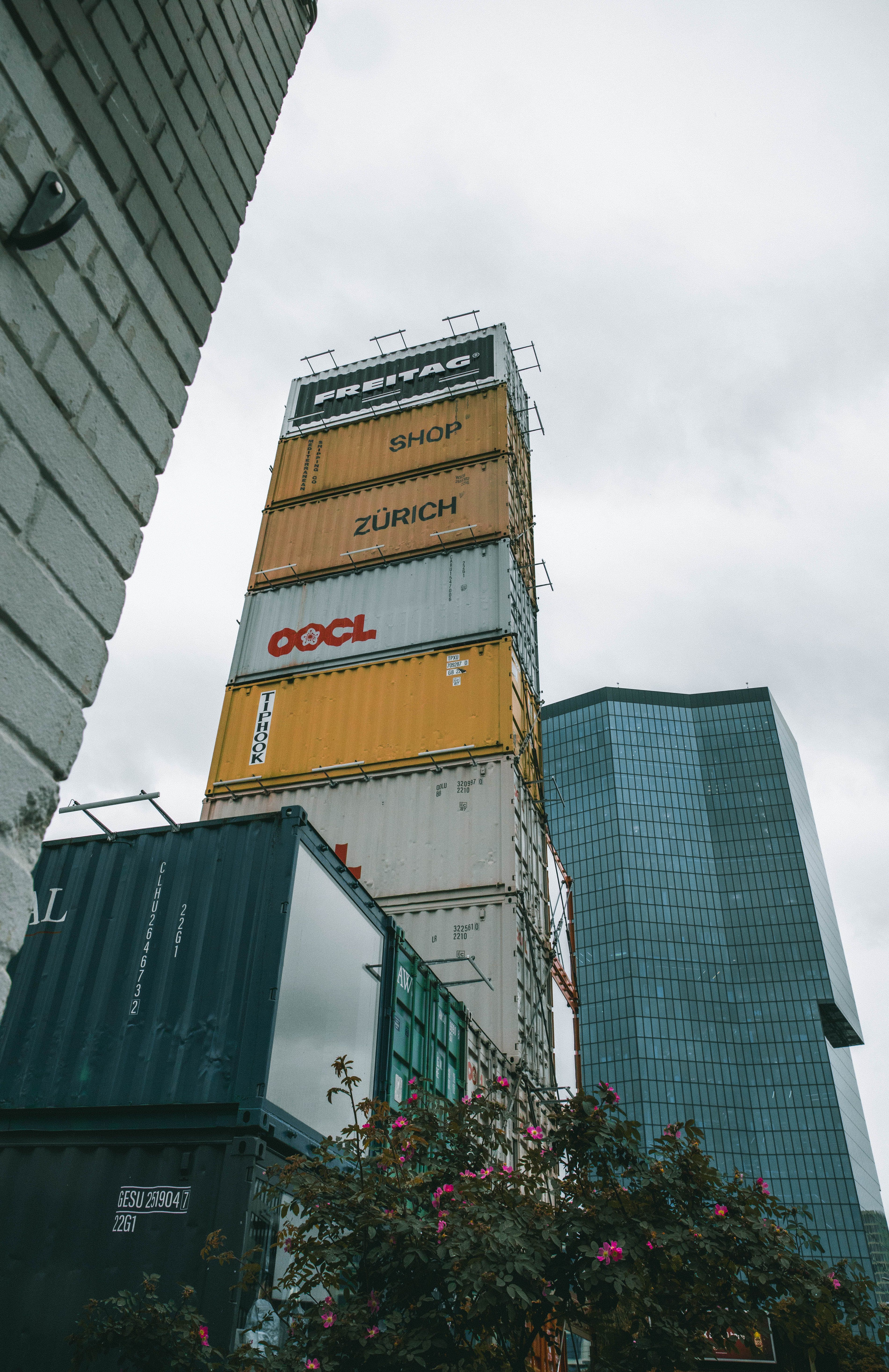 Containers in a City · Free Stock Photo