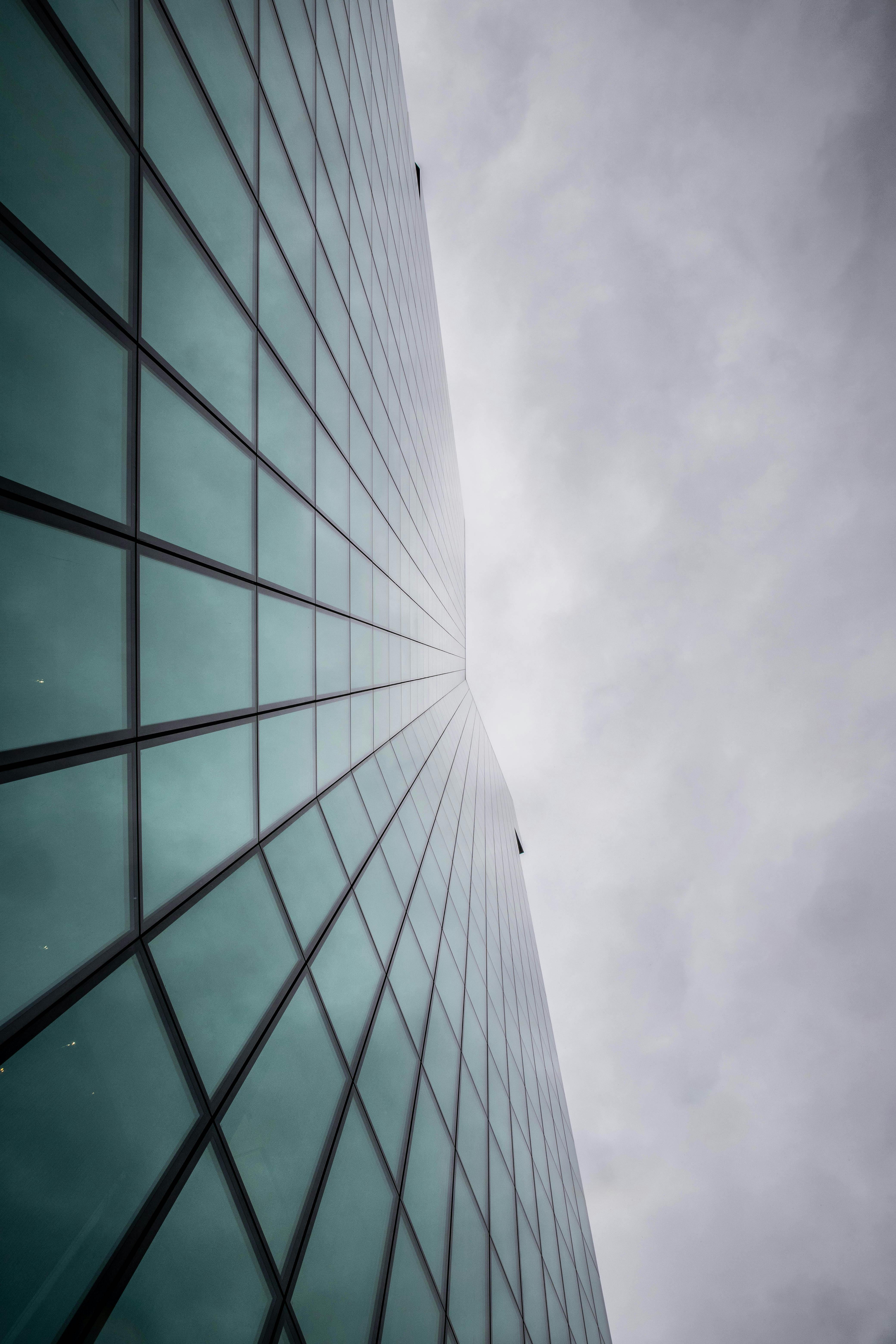 Black Tinted Glass High-rise Building Low Angle Photography · Free ...