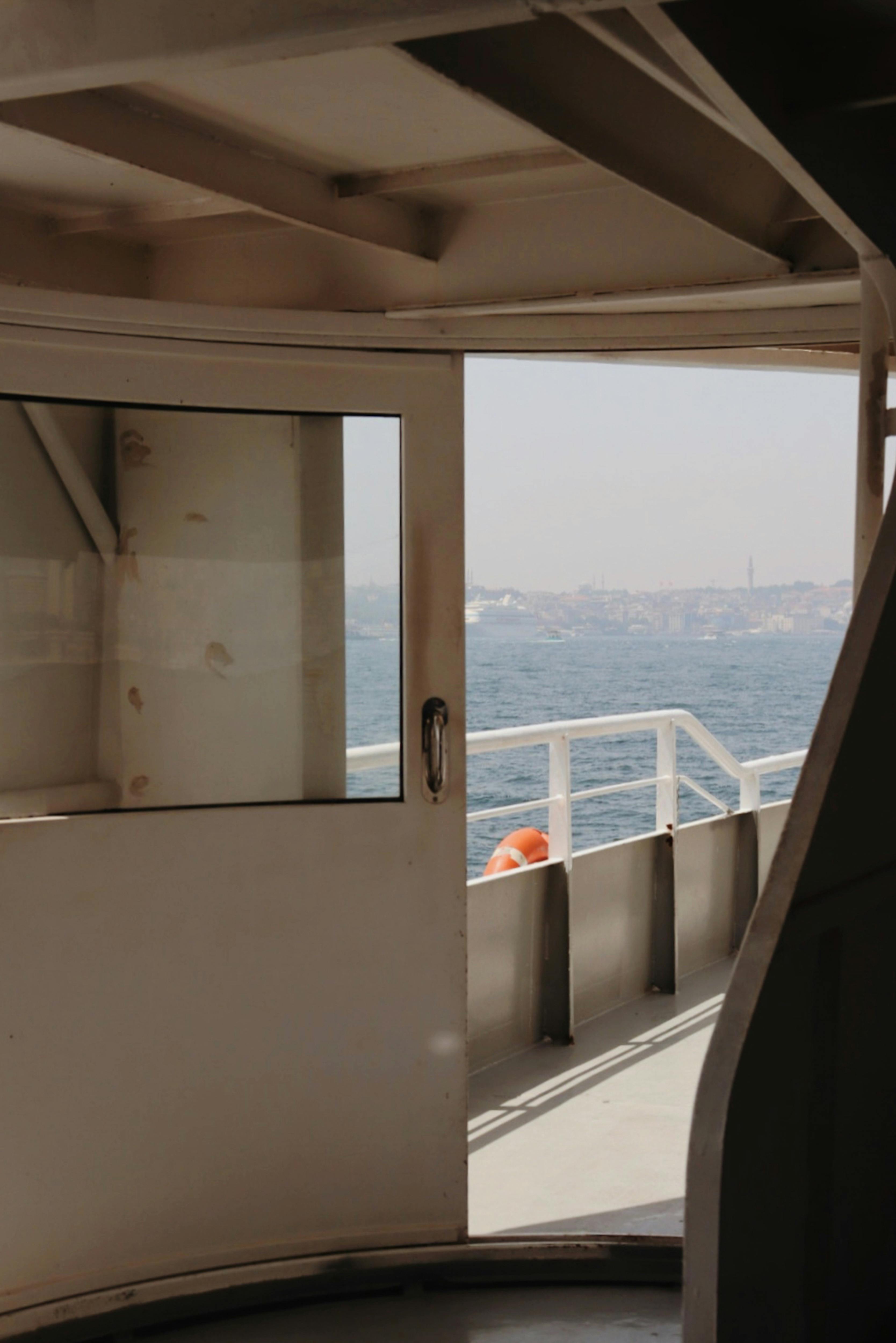 Sliding Doors to the Ferry Deck · Free Stock Photo