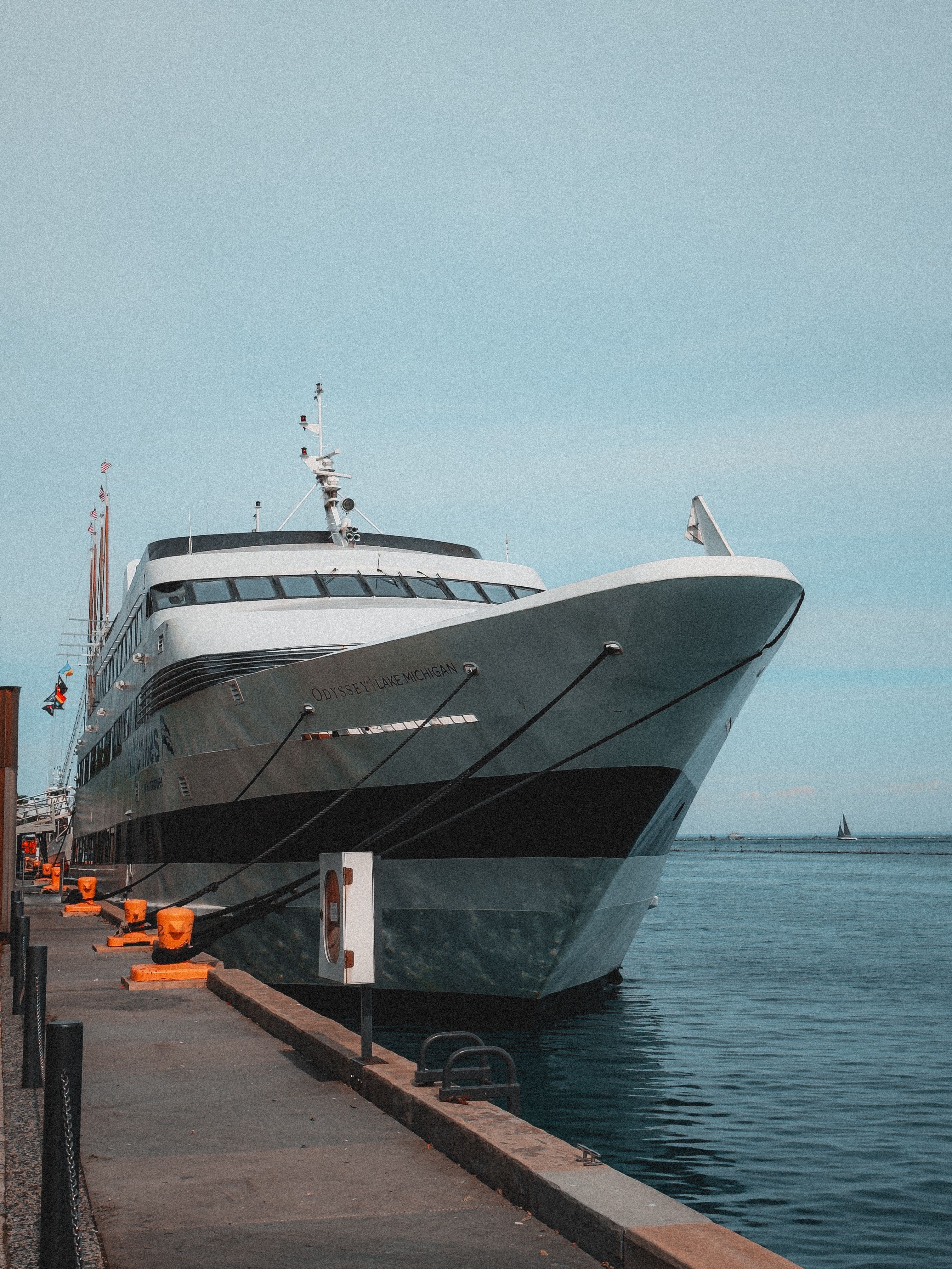Cruise Ship Moored to the Wharf · Free Stock Photo