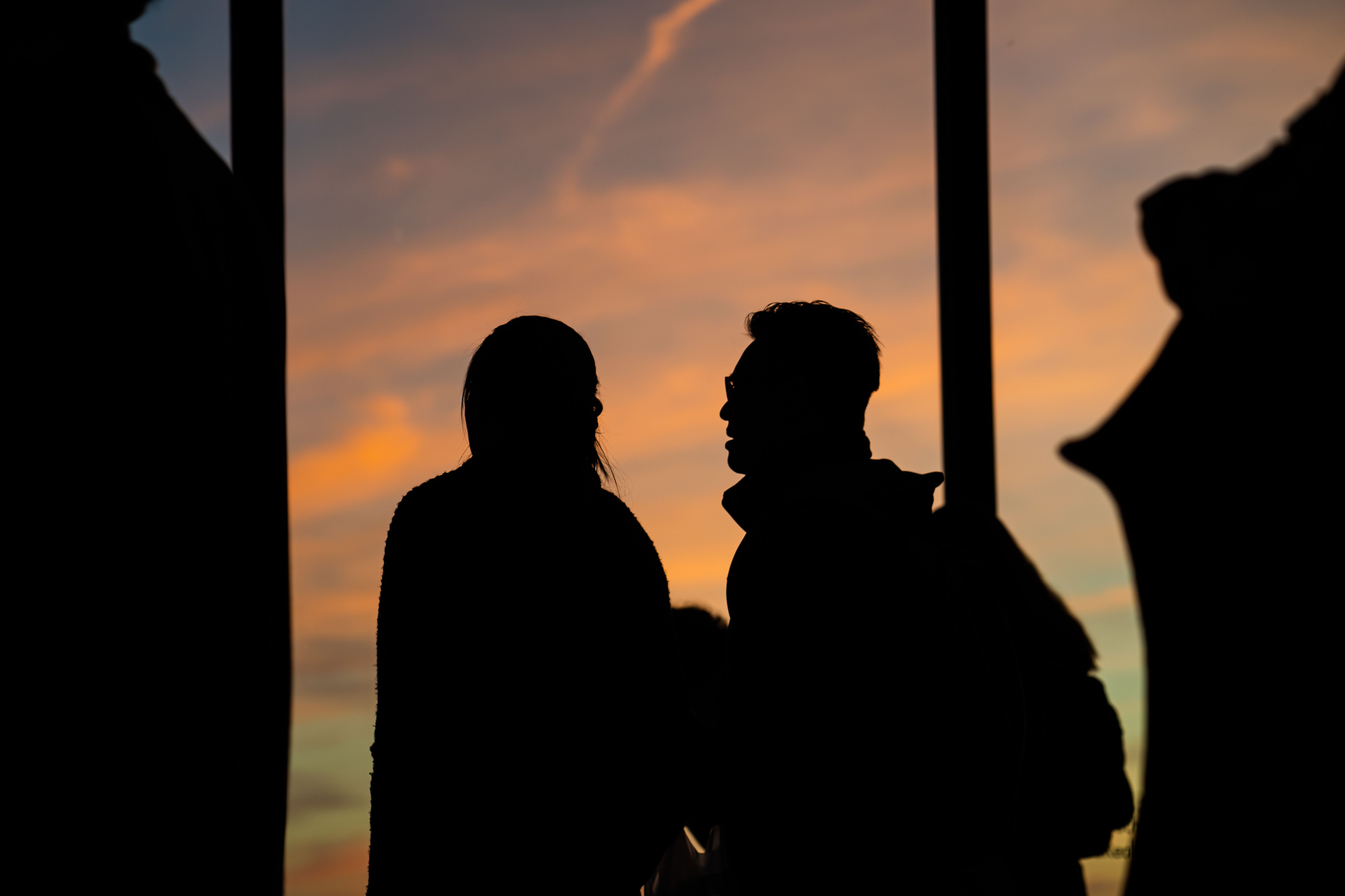 Two People Talking · Free Stock Photo