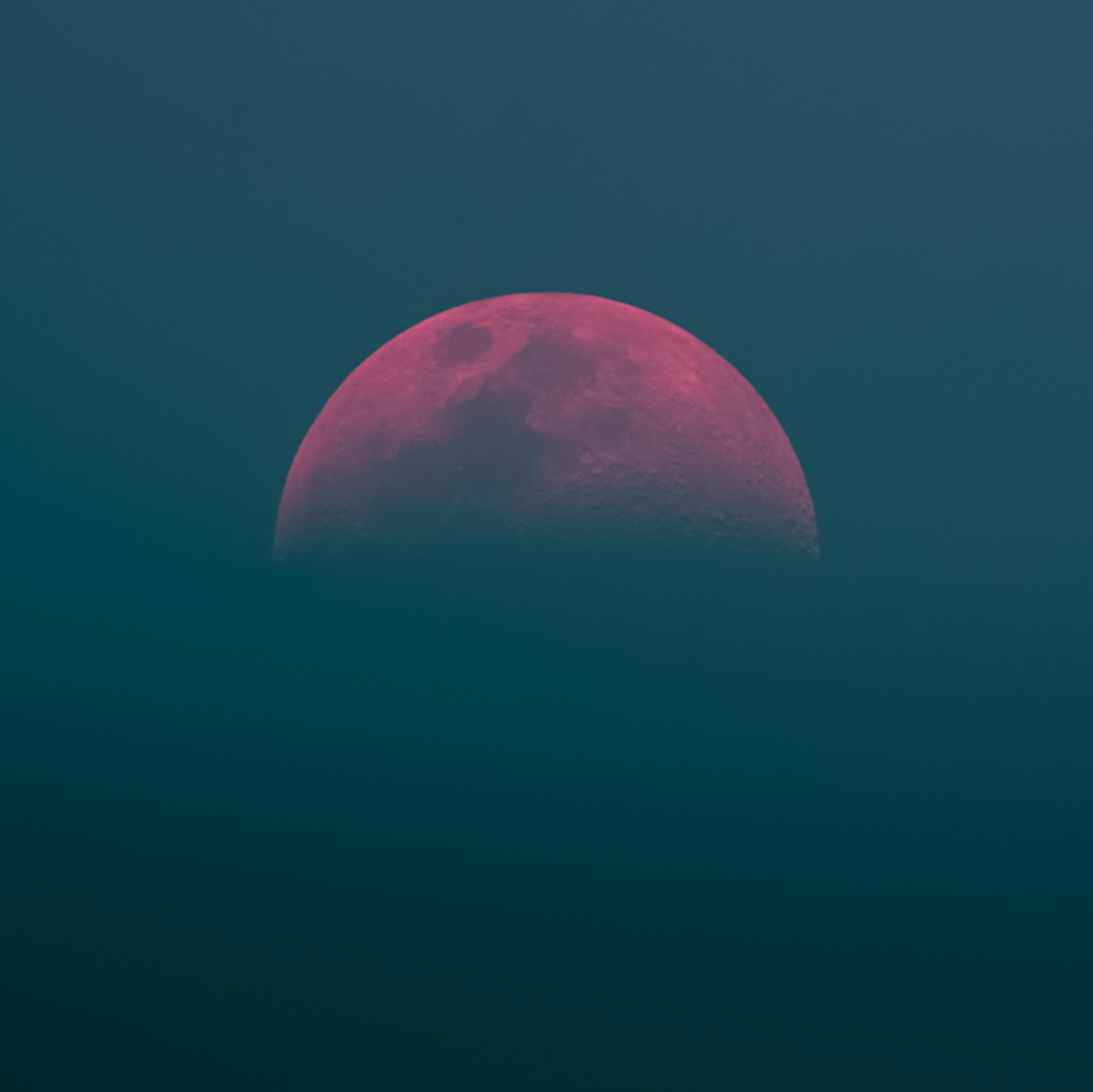 Red Crescent Moon · Free Stock Photo