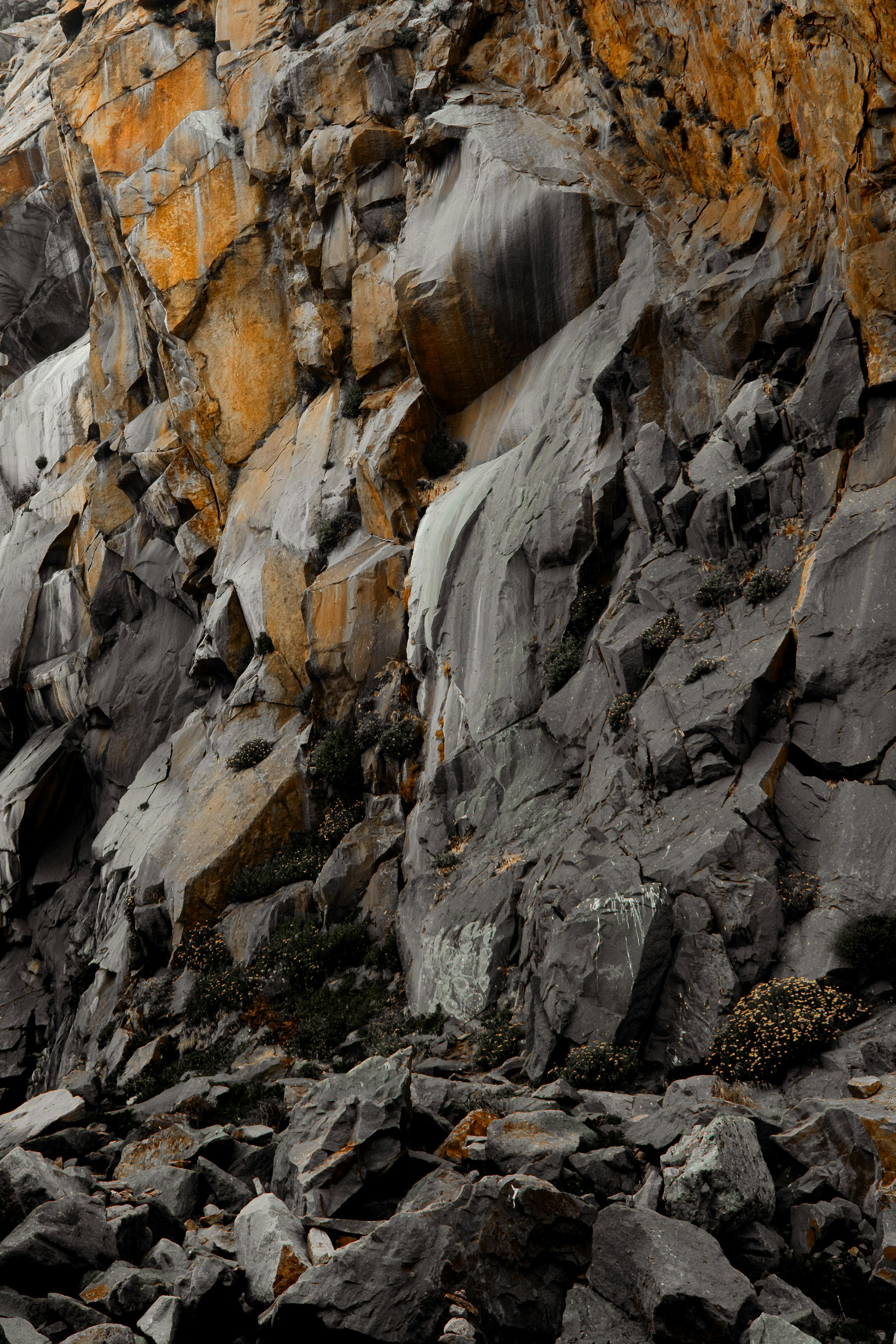 Eroded Rugged Rock Formation · Free Stock Photo