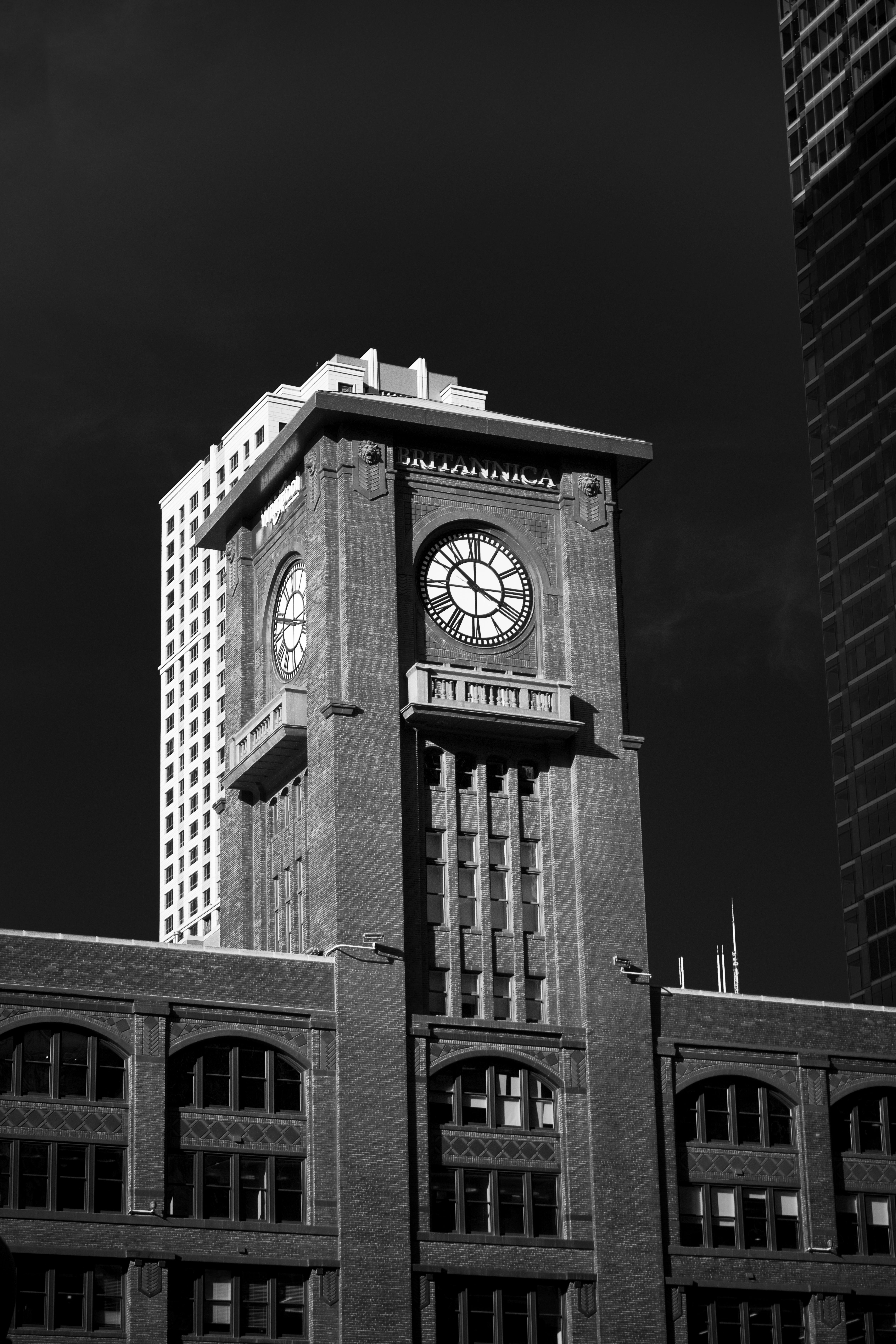 Reid Murdoch Building Clock Tower in Chicago, Illinois, USA · Free ...