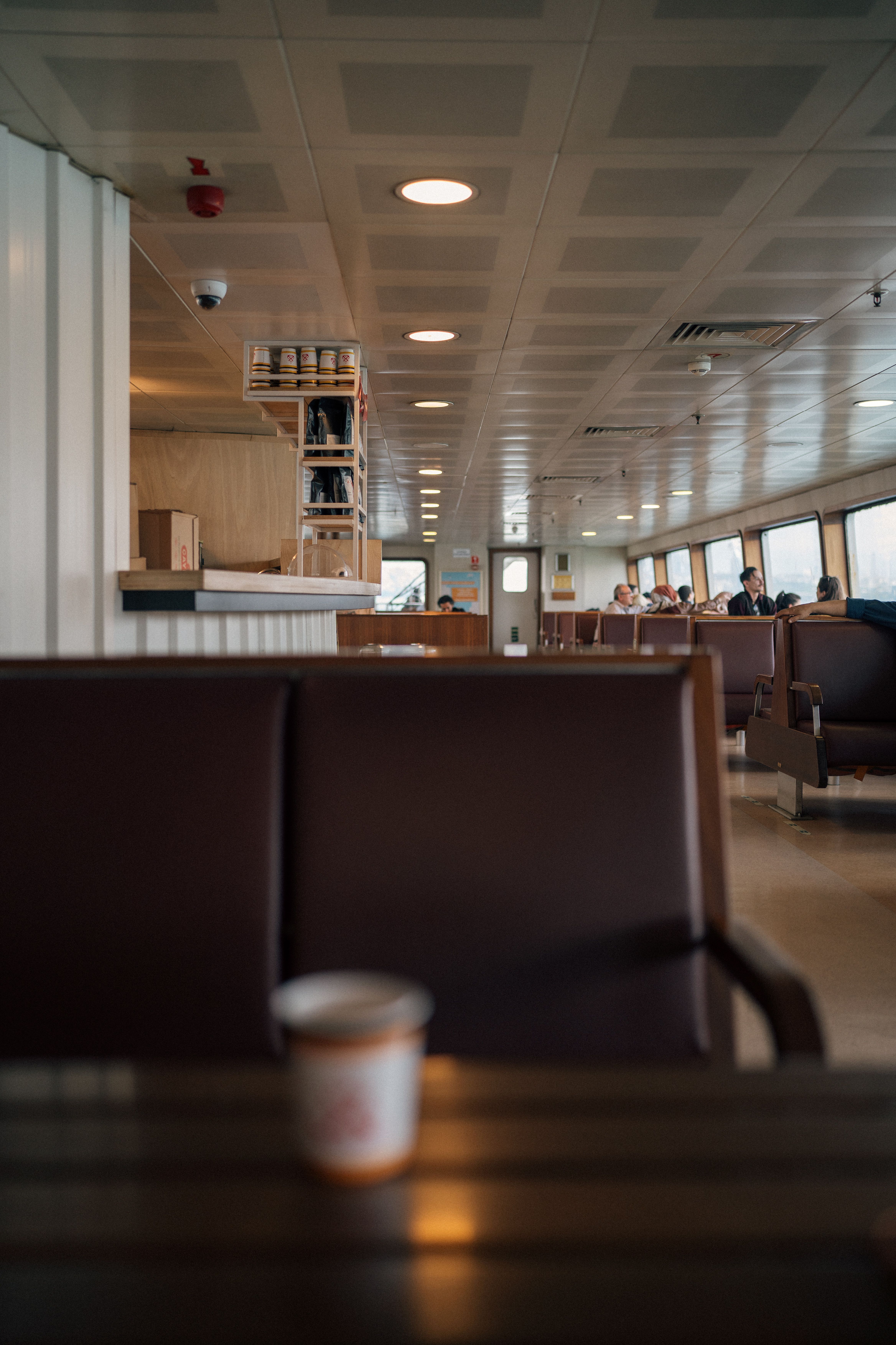 Seats Inside a Ferry · Free Stock Photo