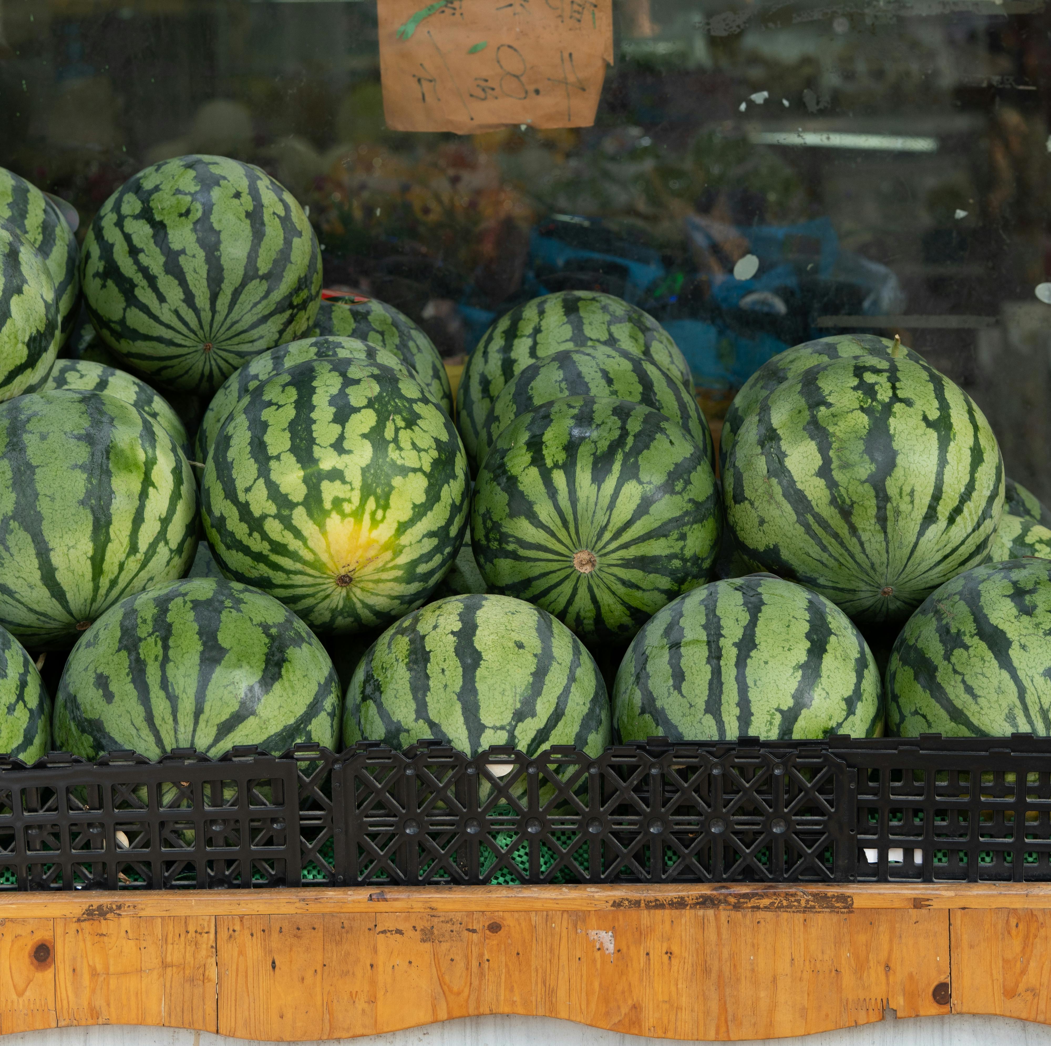 Green Piled Watermelon · Free Stock Photo