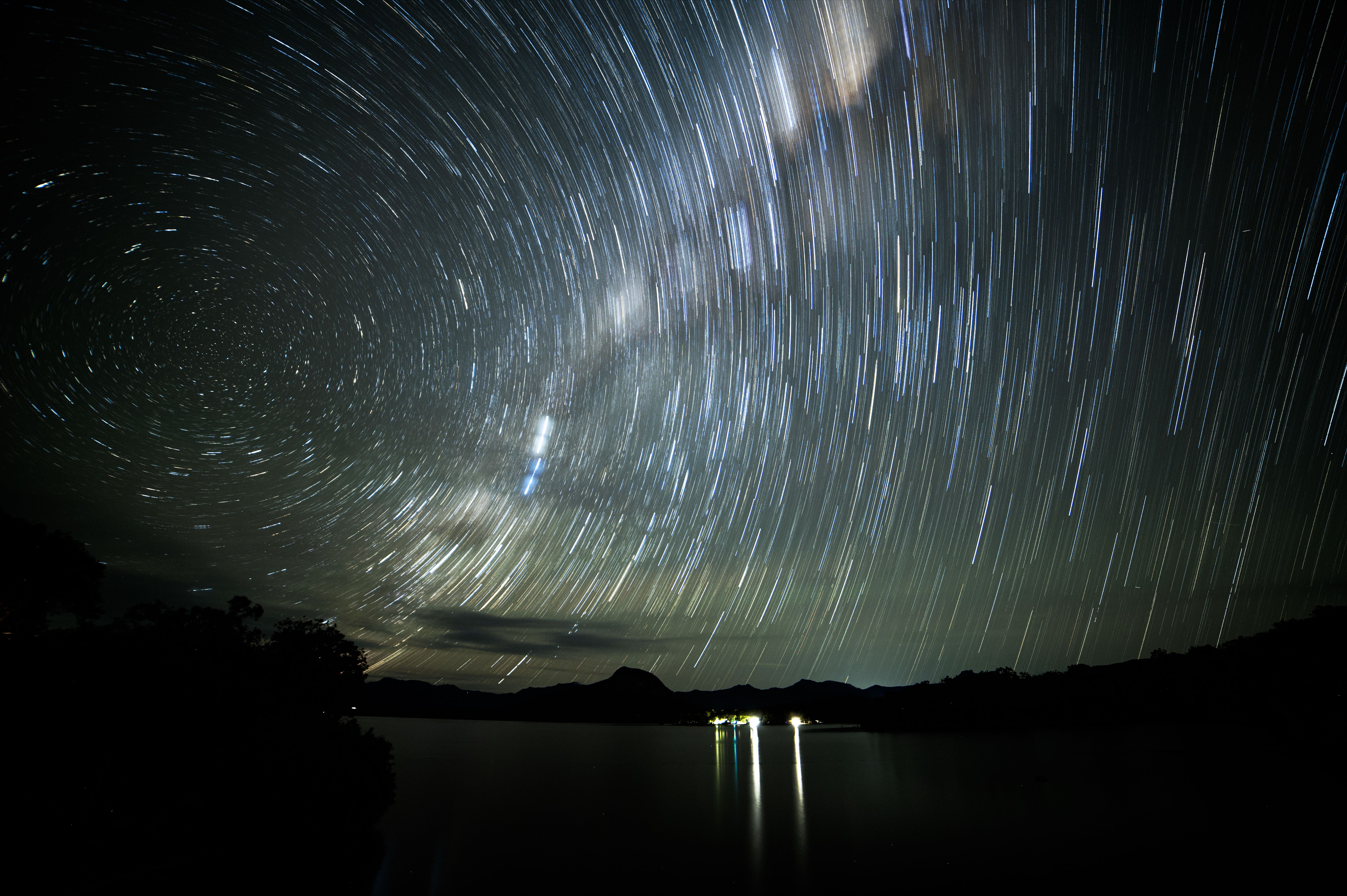 Blurred Motion of Stars · Free Stock Photo