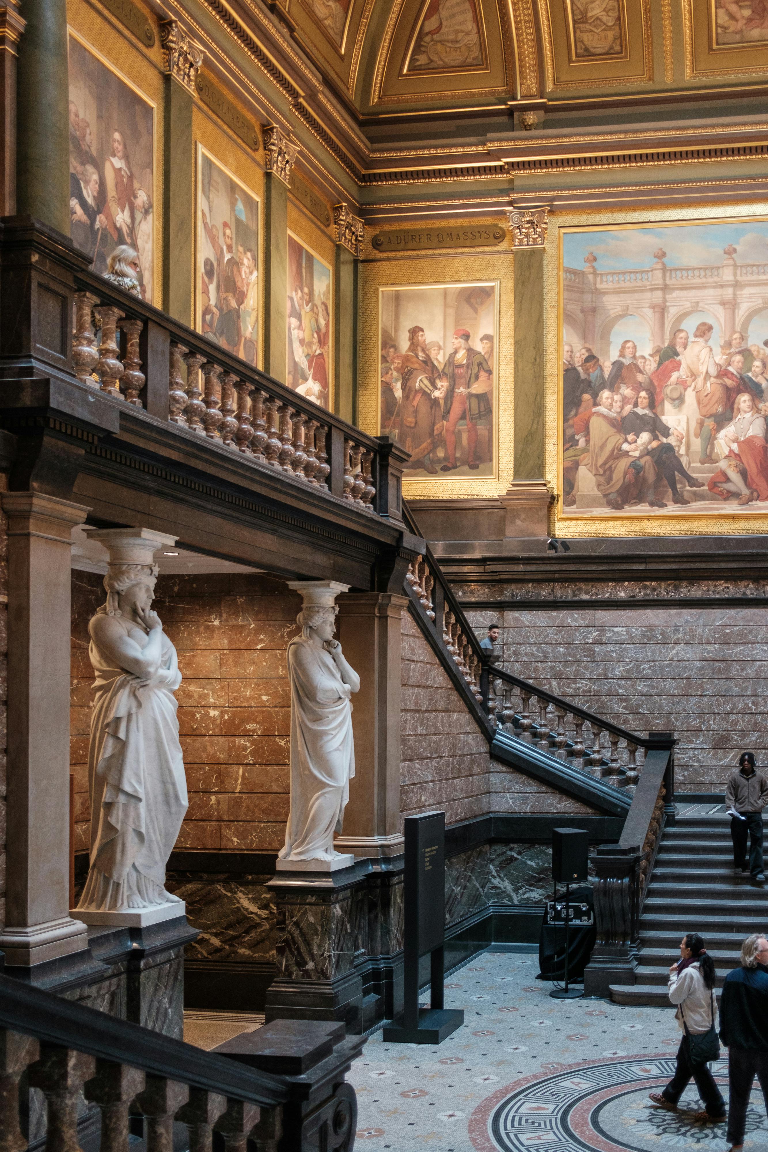 Paintings and Statues in Museum · Free Stock Photo