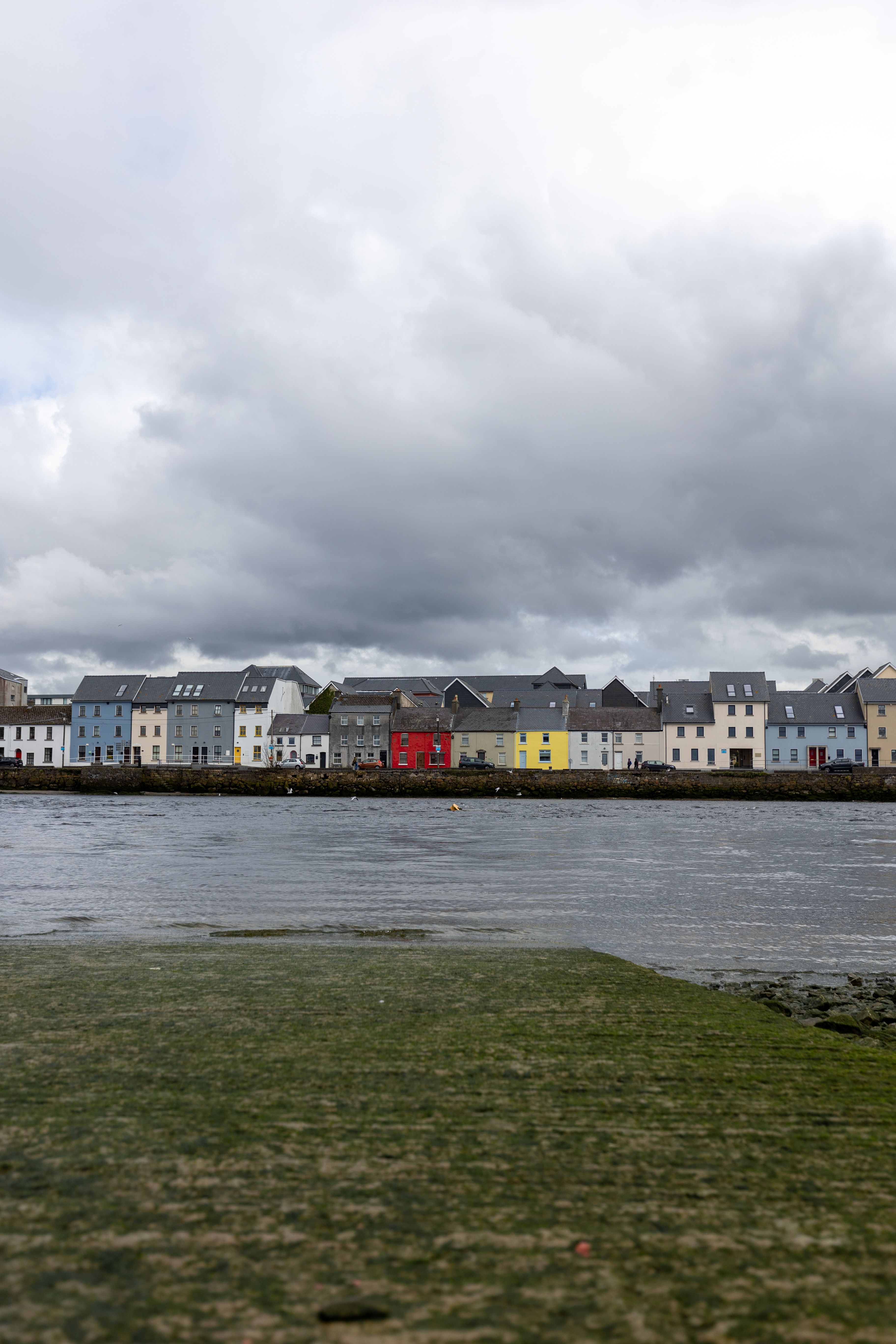 Photo of a Town against an Overcast Sky · Free Stock Photo