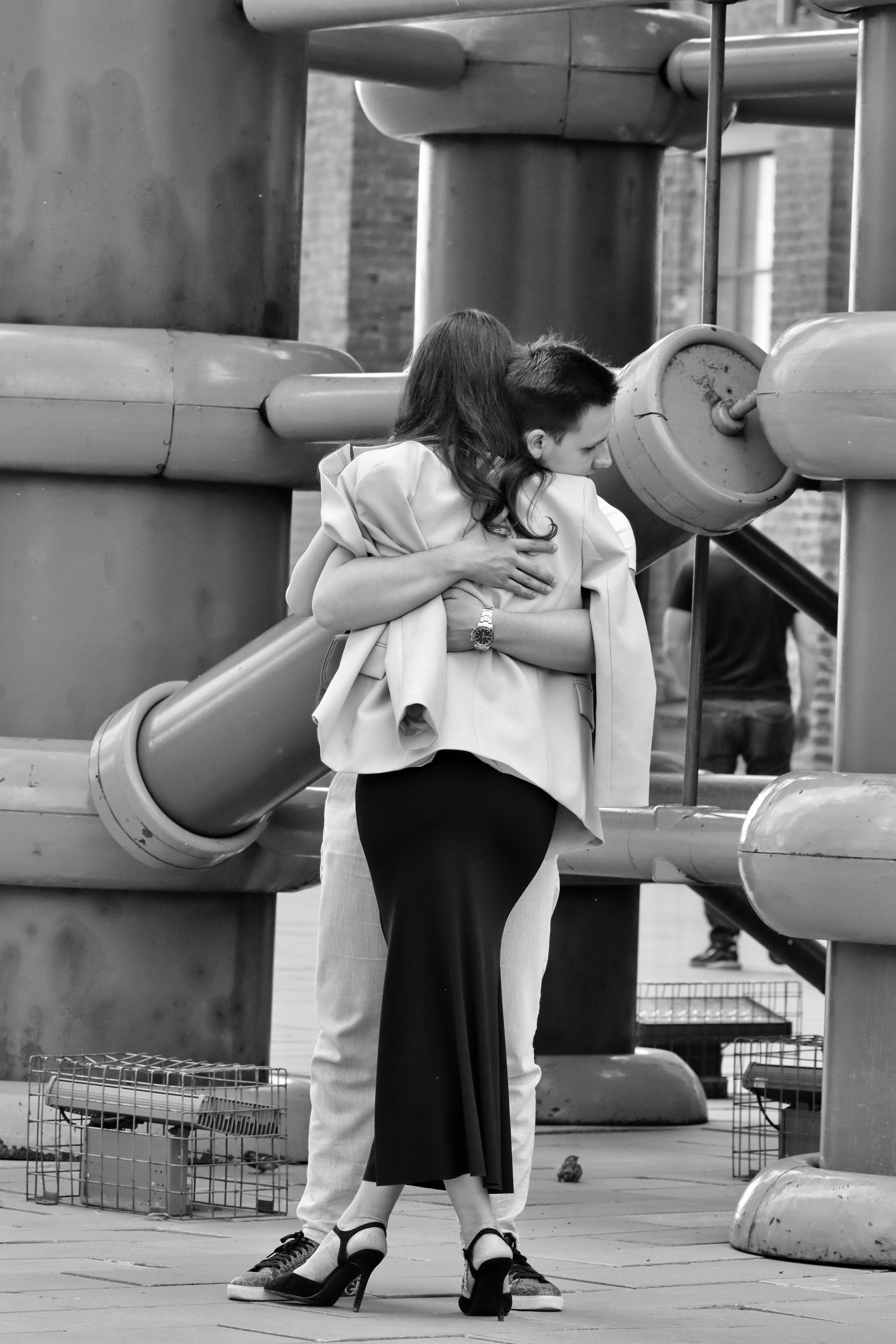 Two People Embracing · Free Stock Photo