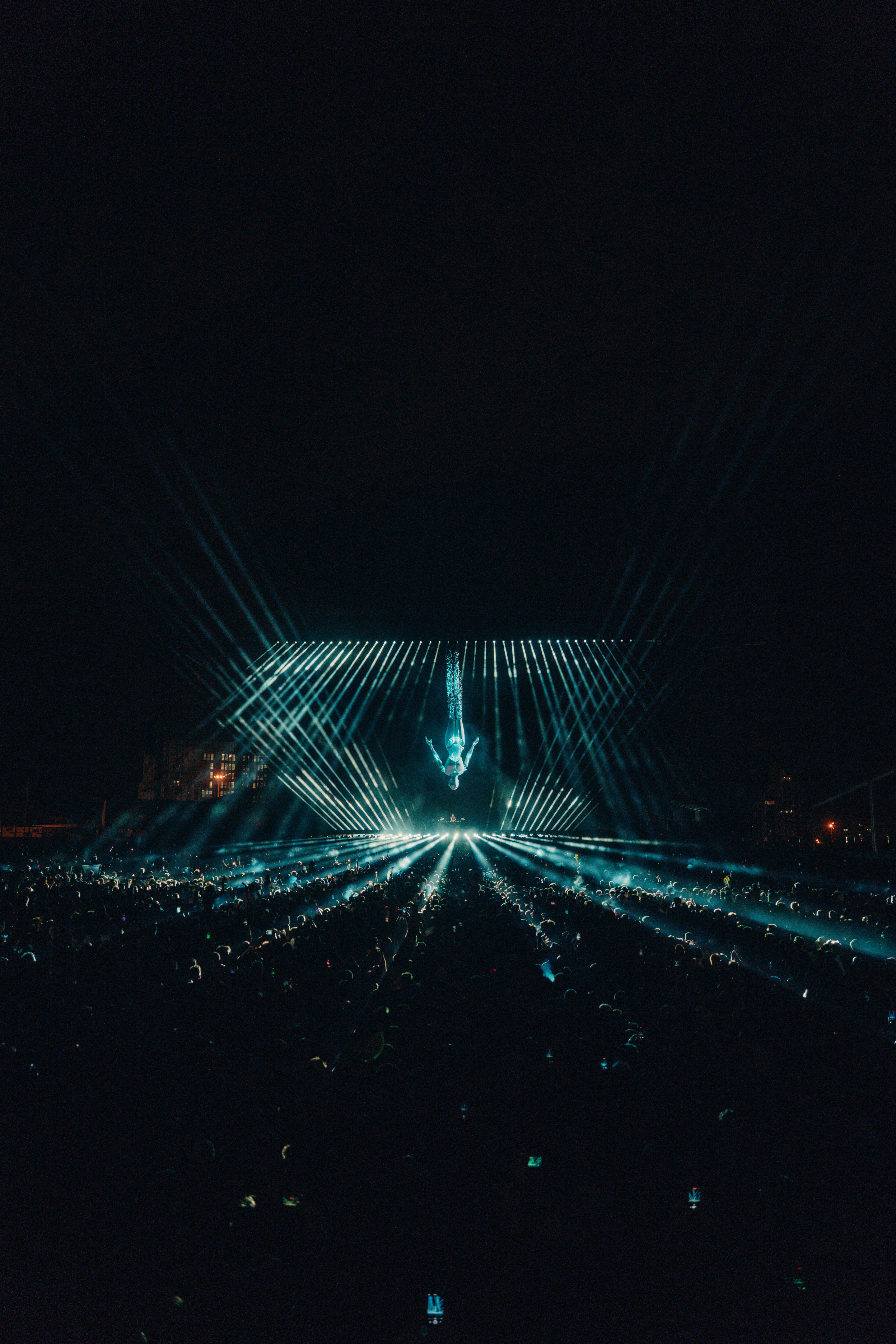 Photo Of Crowd During Night Time · Free Stock Photo