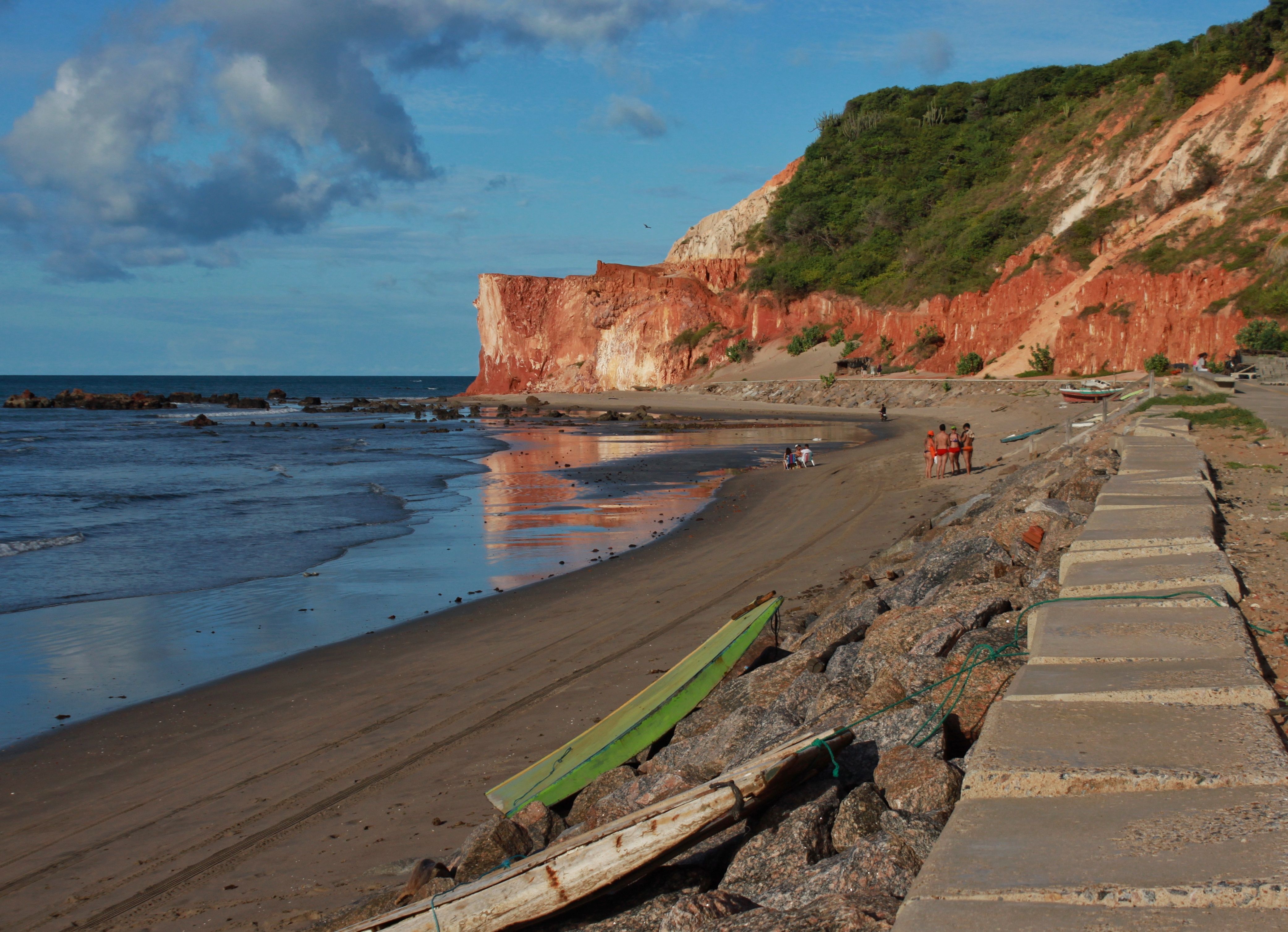 Red Cliffs by Sea · Free Stock Photo