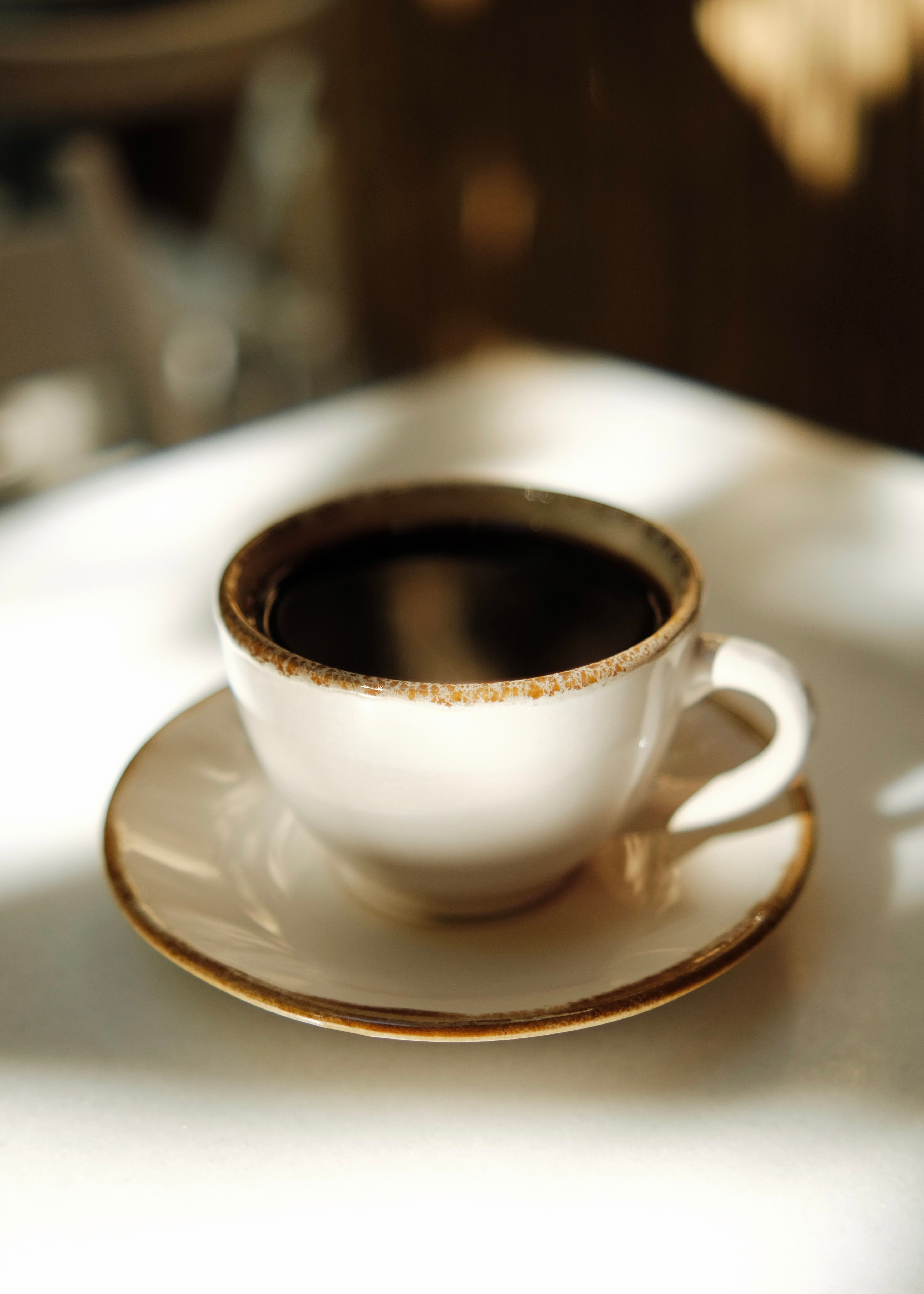 Cup of Coffee on Plate · Free Stock Photo