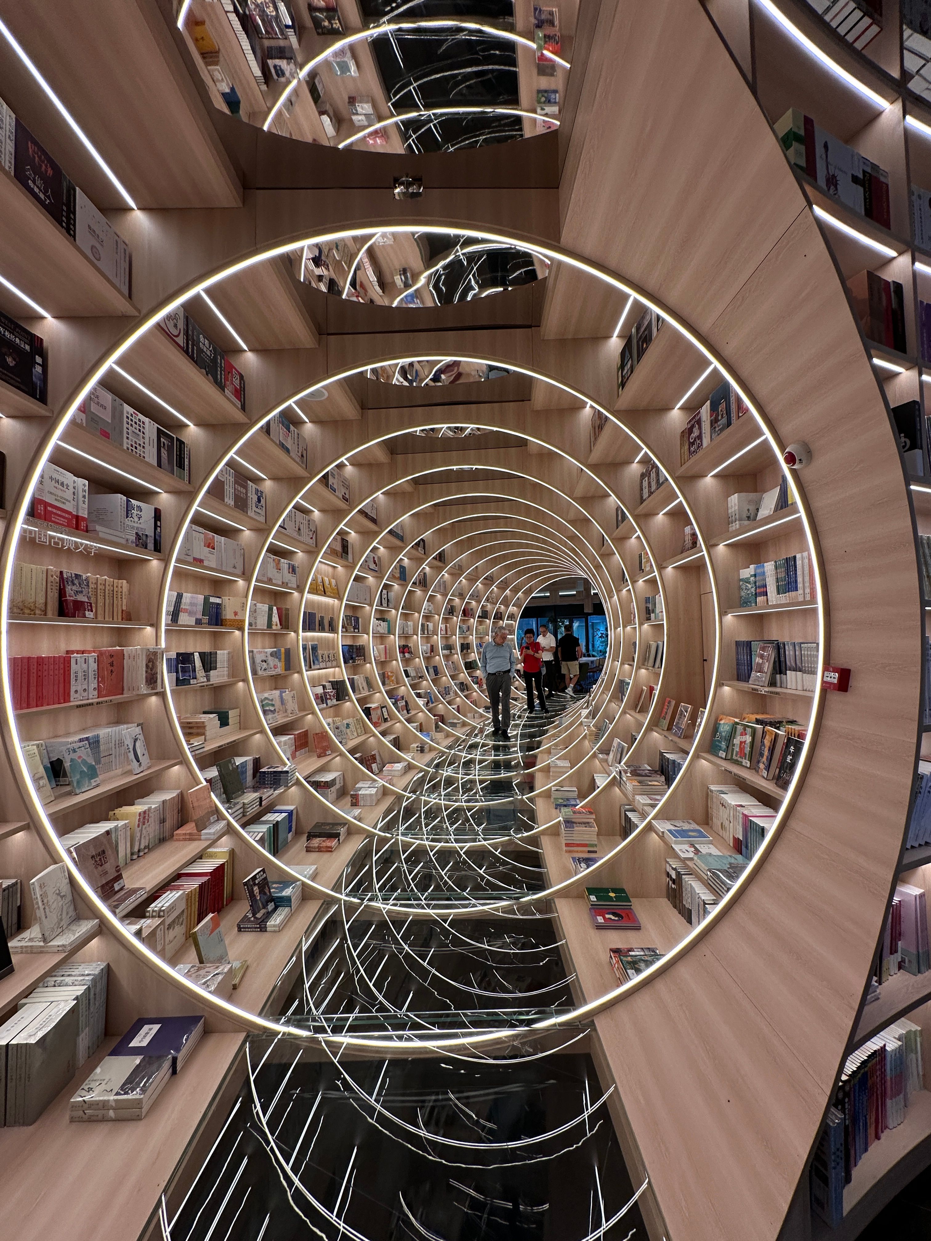 Futuristic Interior of Library · Free Stock Photo