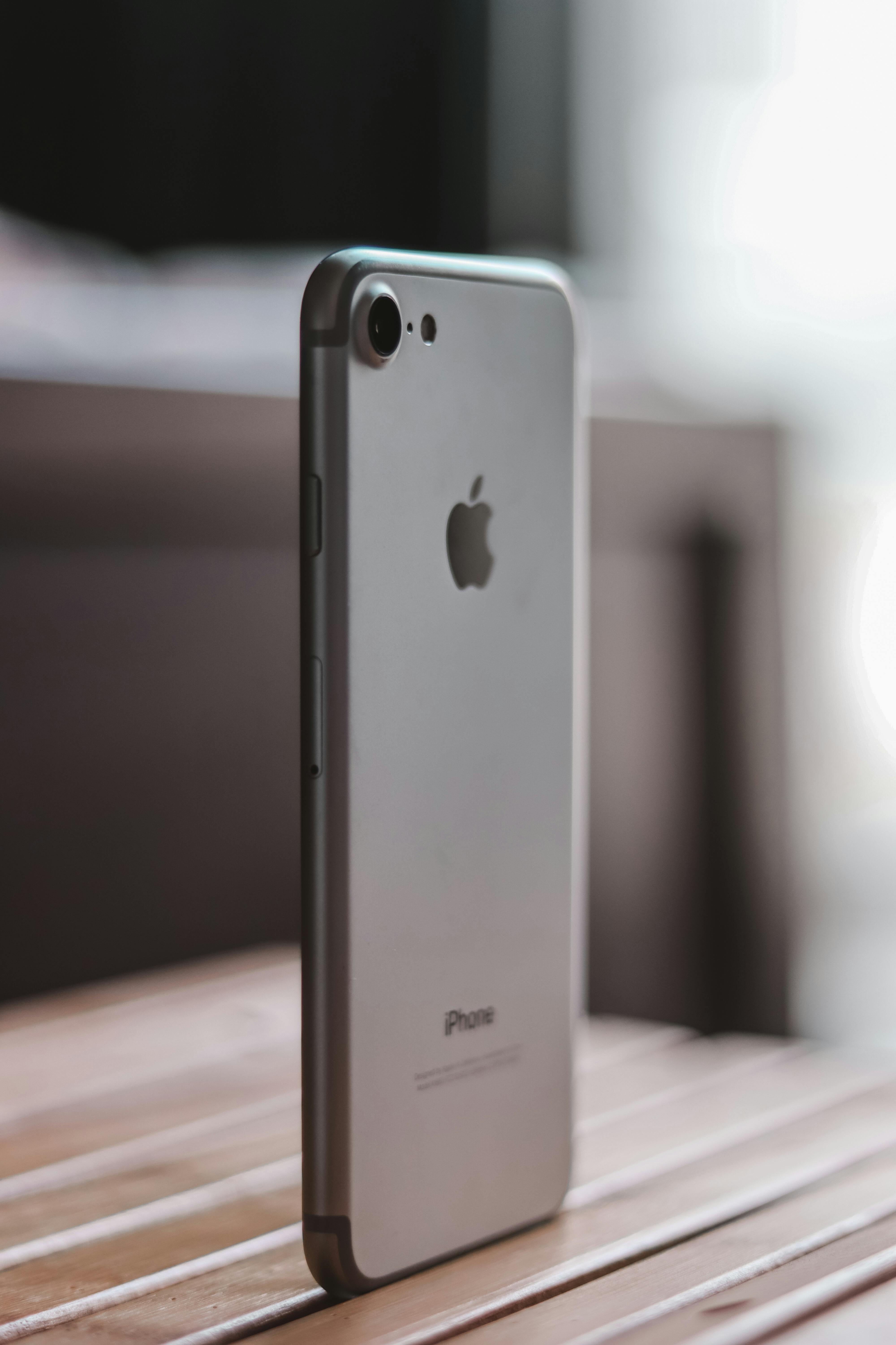 Close-up of an iPhone 7 · Free Stock Photo
