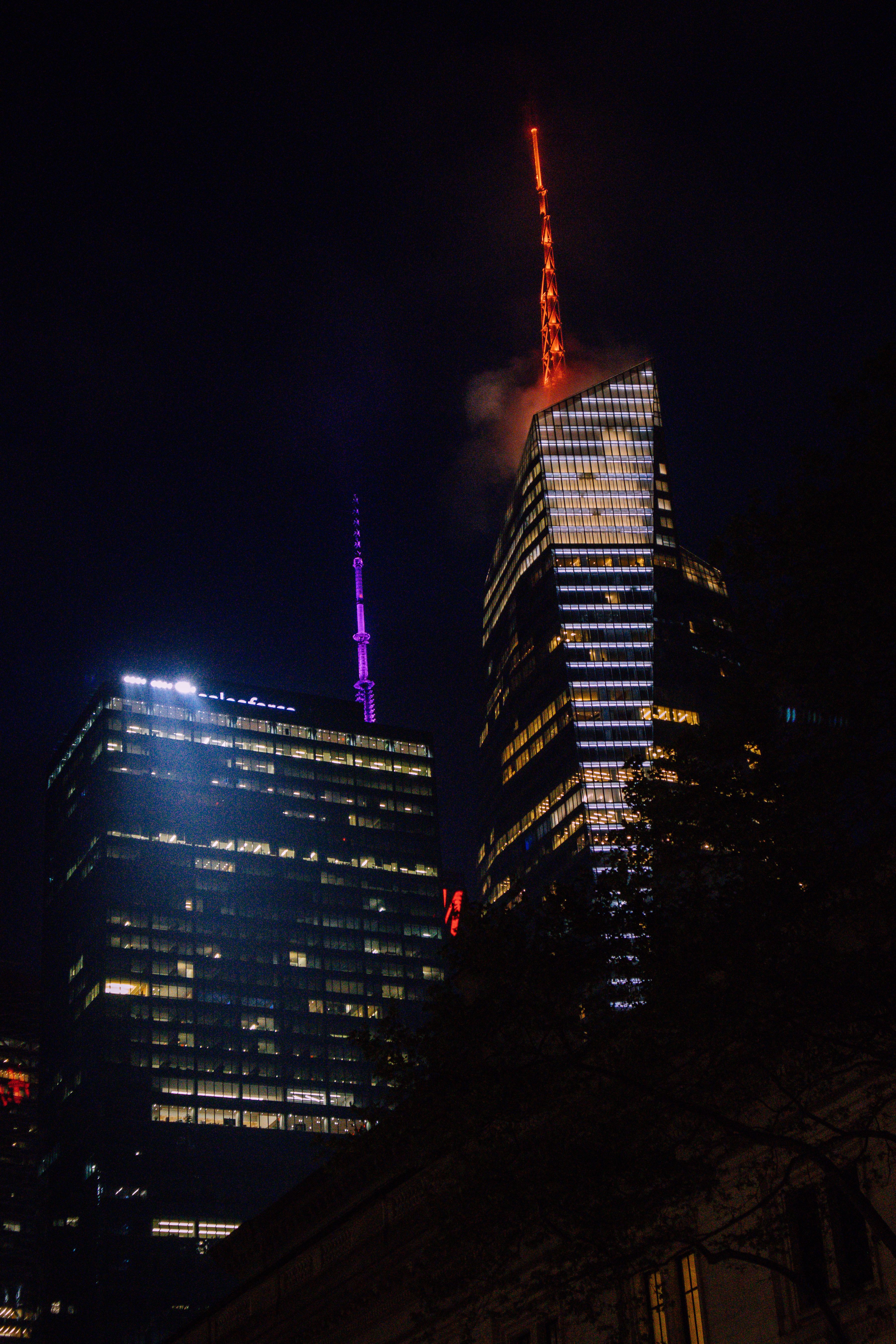 Skyscrapers At Night