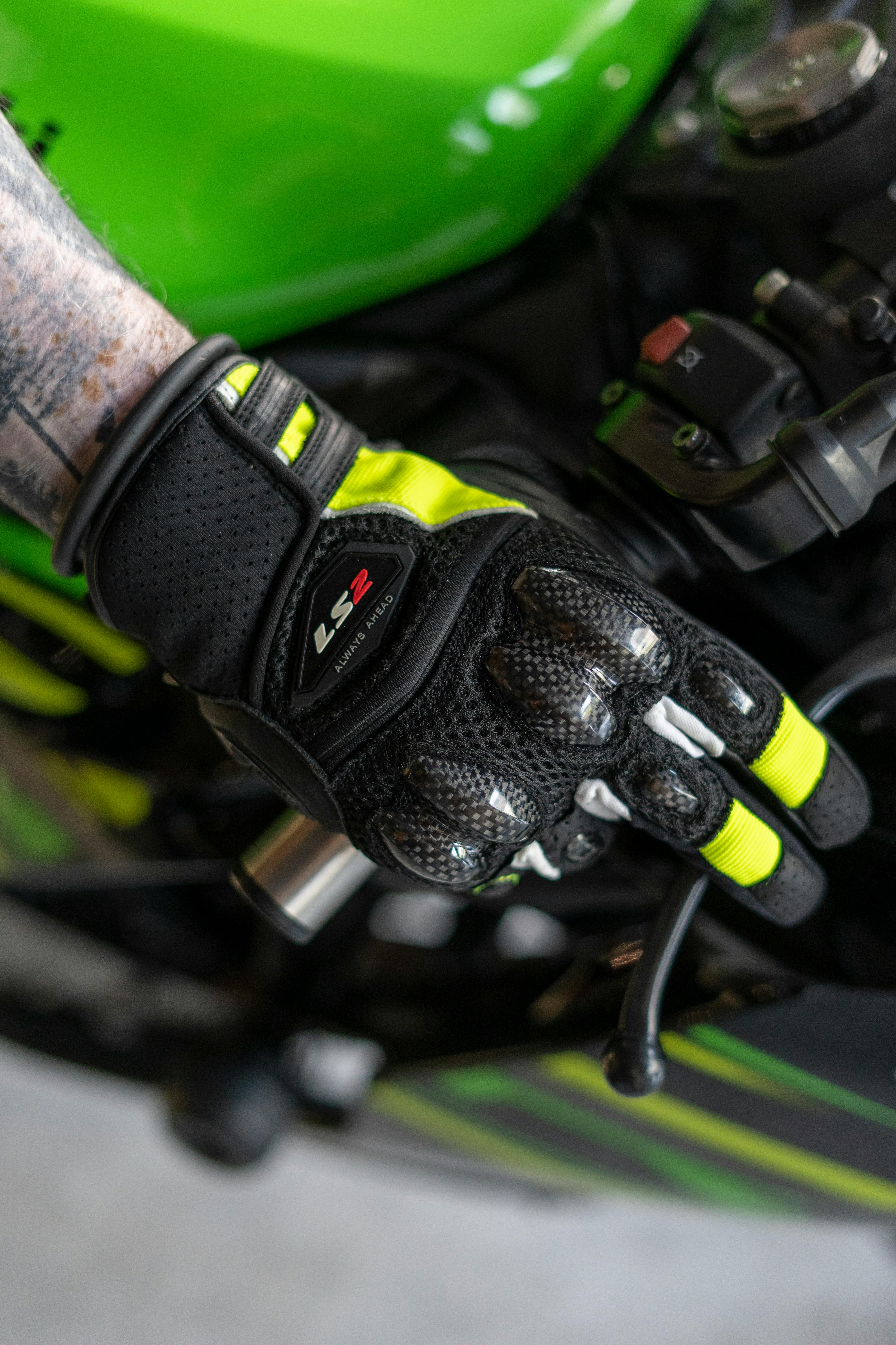 Man Hand Holding Motorbike Handlebar · Free Stock Photo