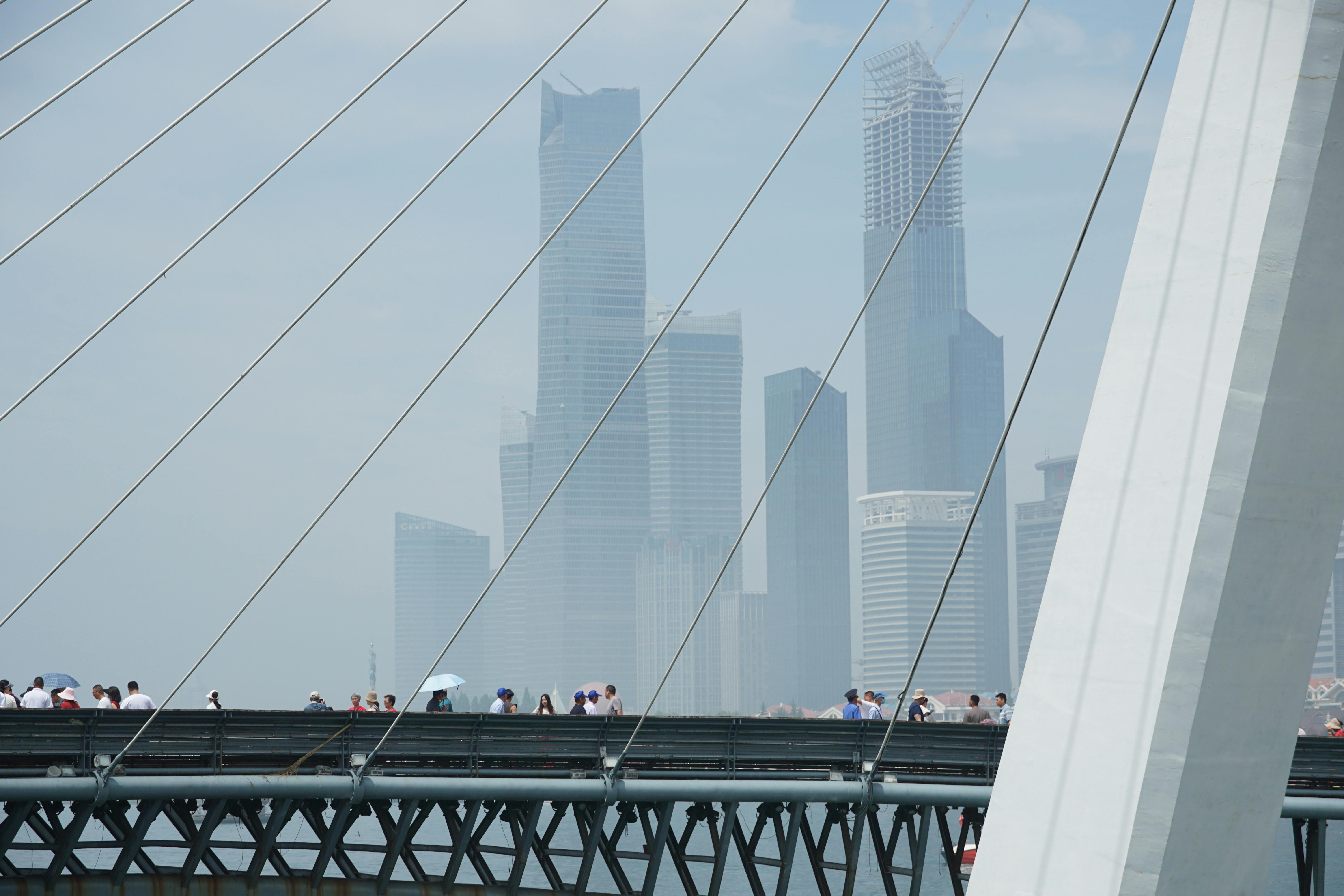 Qiansimen Bridge in Chongqing · Free Stock Photo