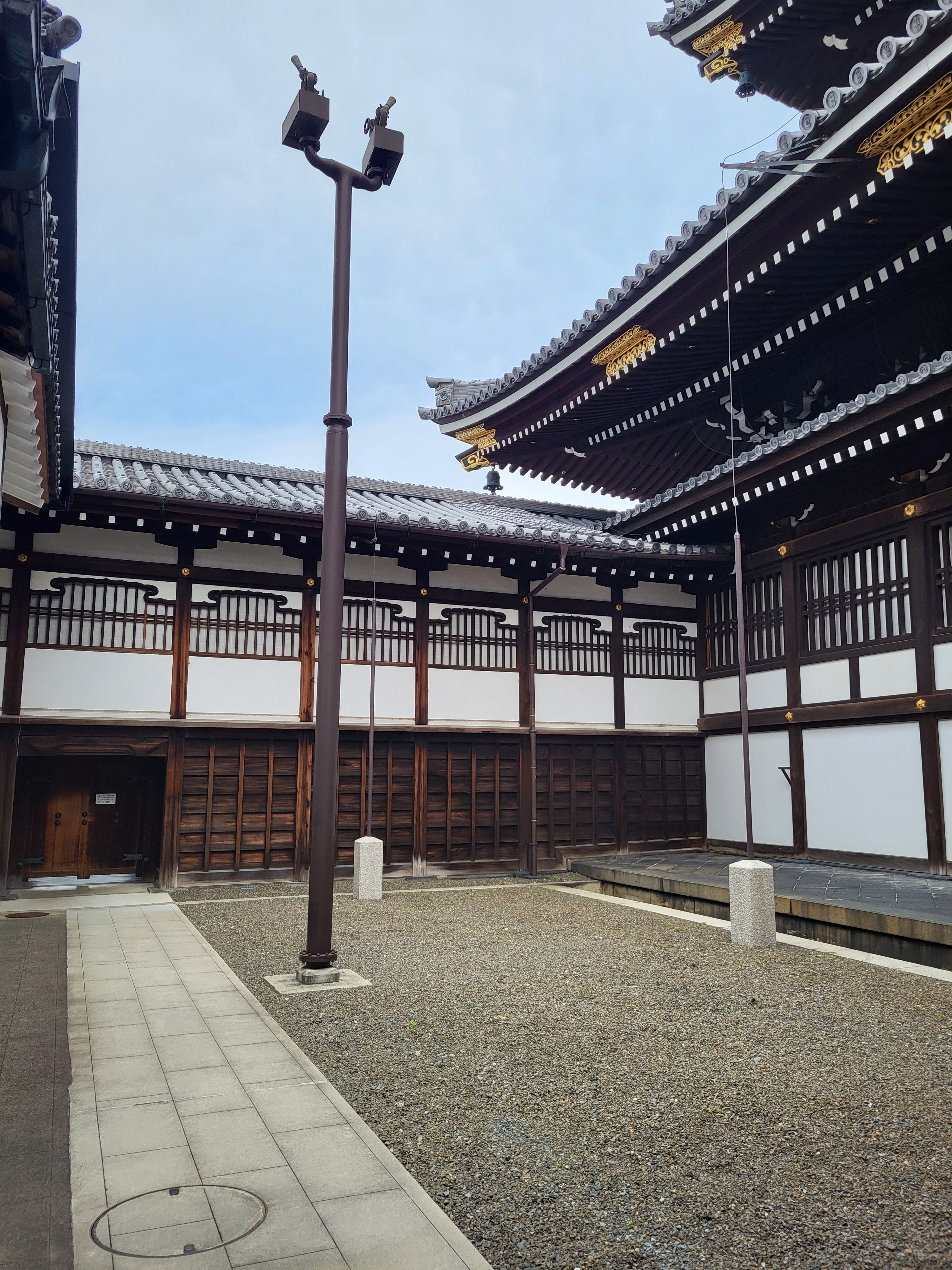 Courtyard of Buddhist Temple · Free Stock Photo