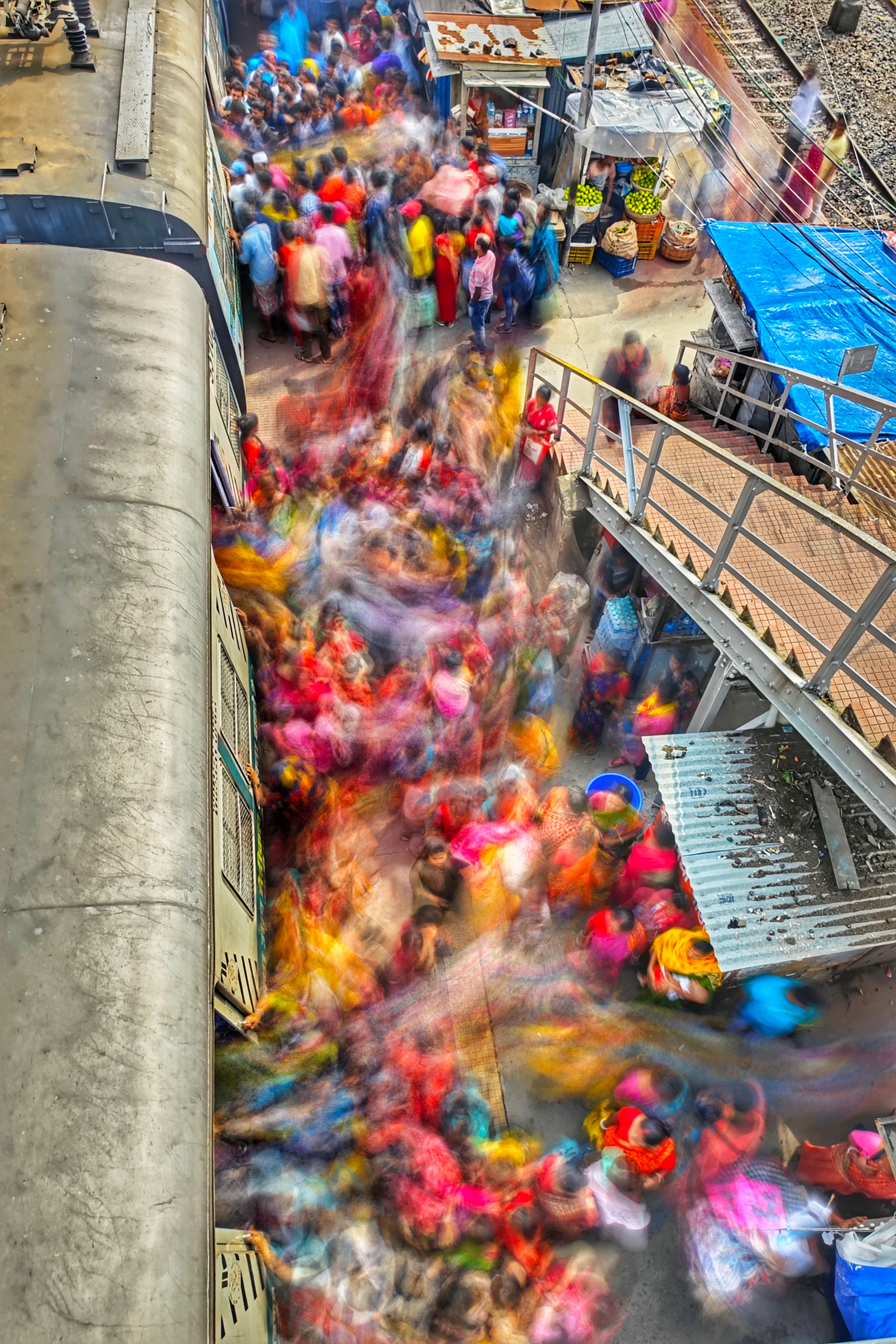 People and motion. · Free Stock Photo