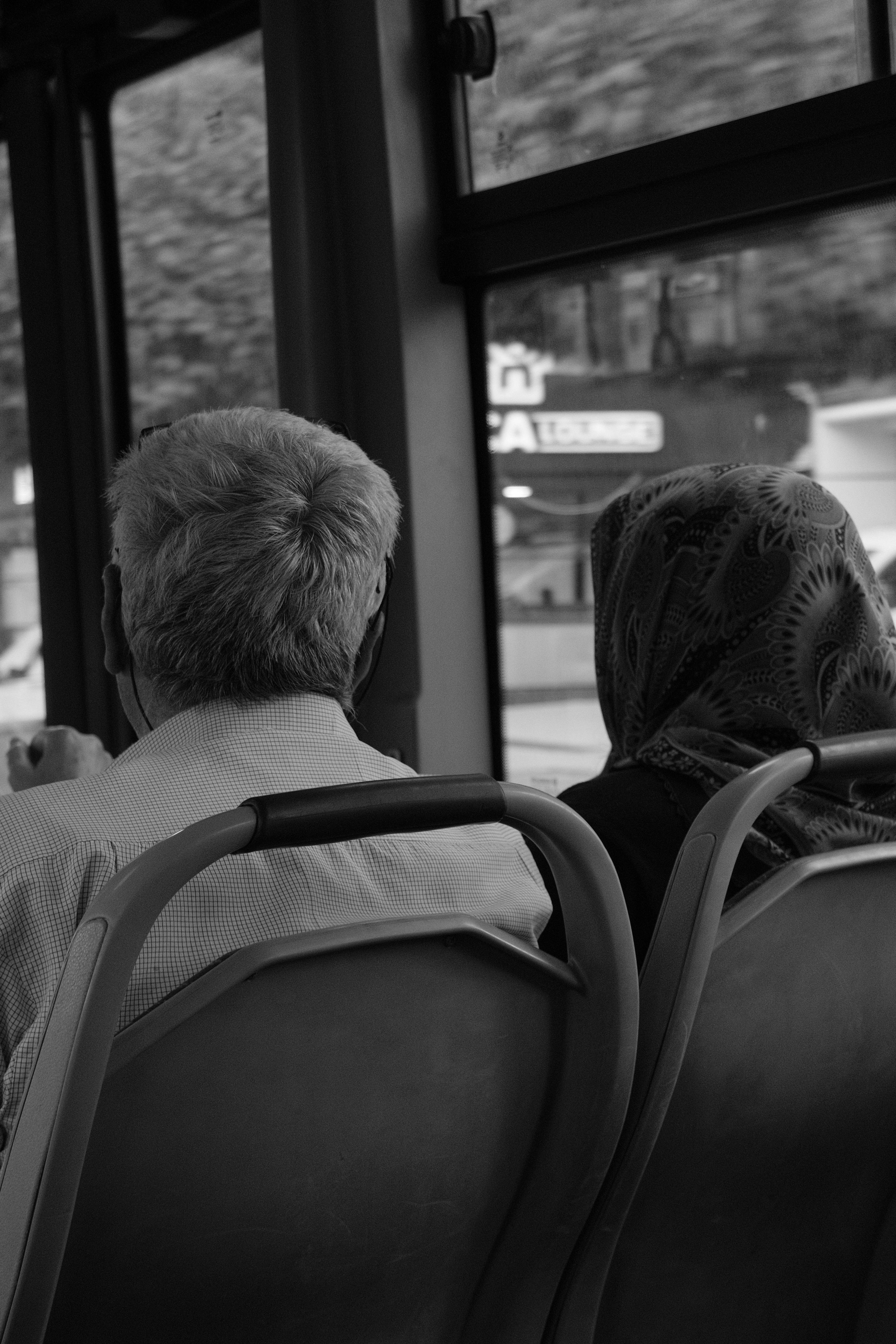 Photo gratuite de autobus, bus public, calme, cheveux argentés, citadin ...