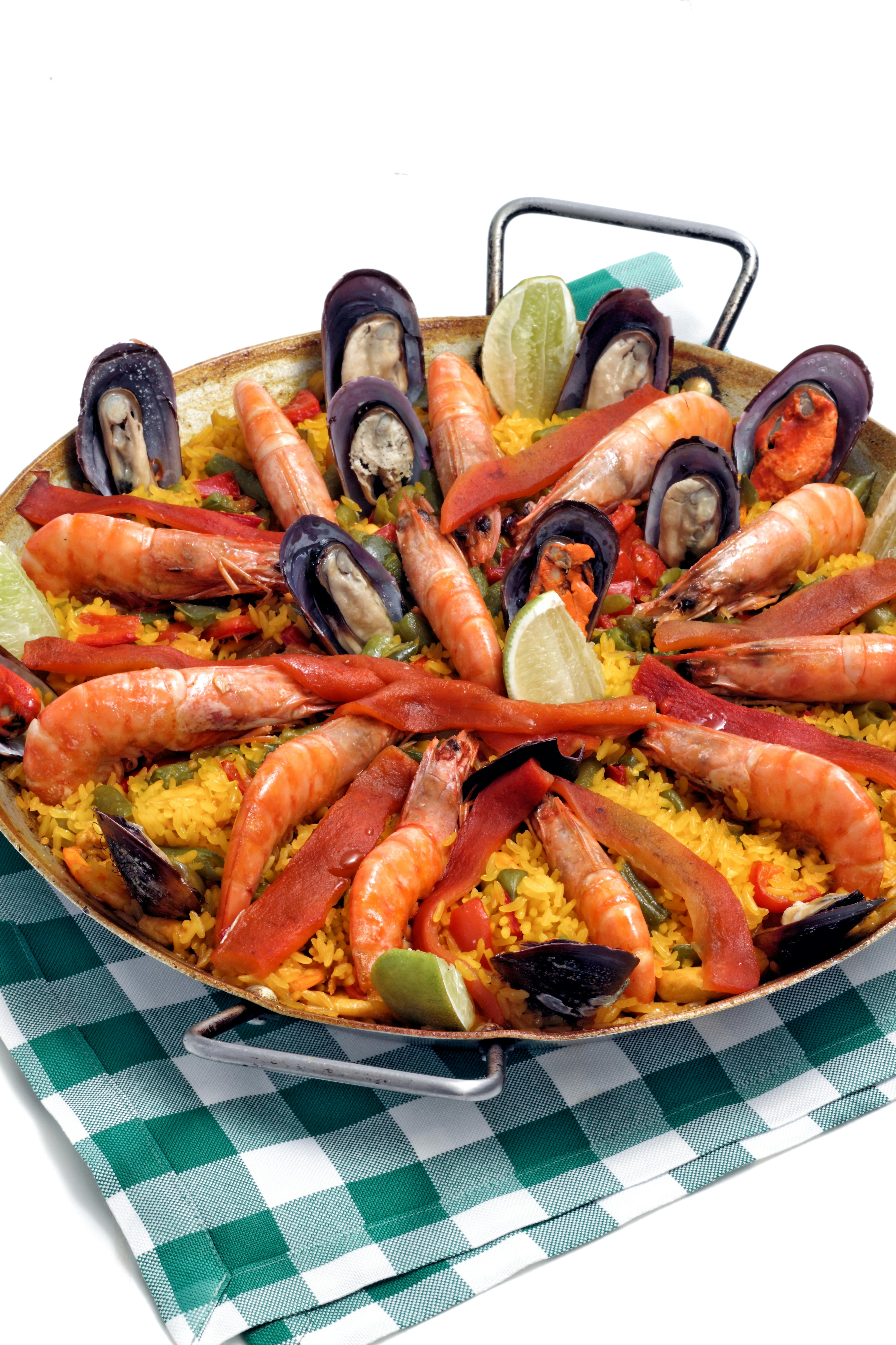 Close up of a Paella · Free Stock Photo