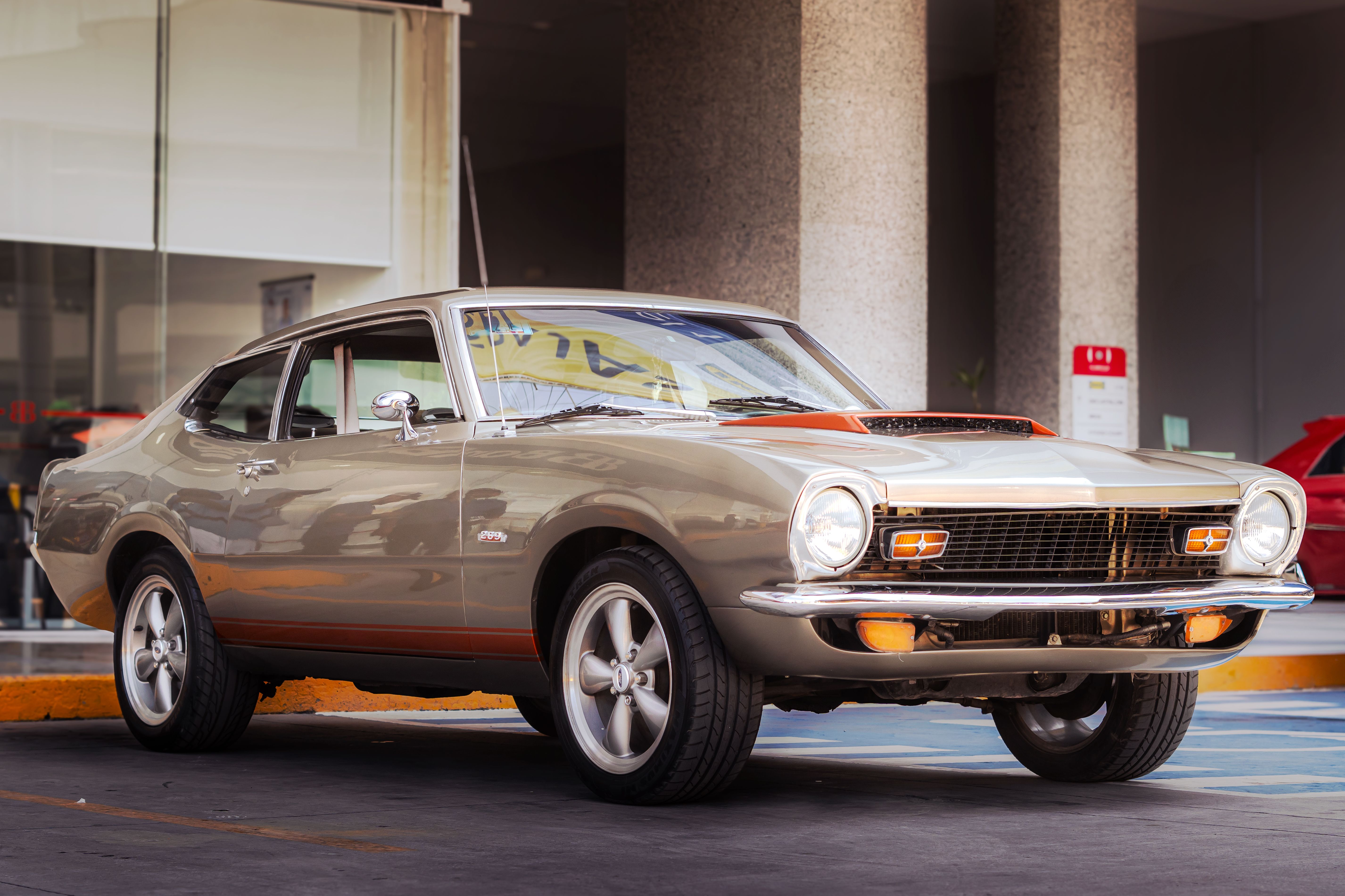 Silver Ford Maverick · Free Stock Photo