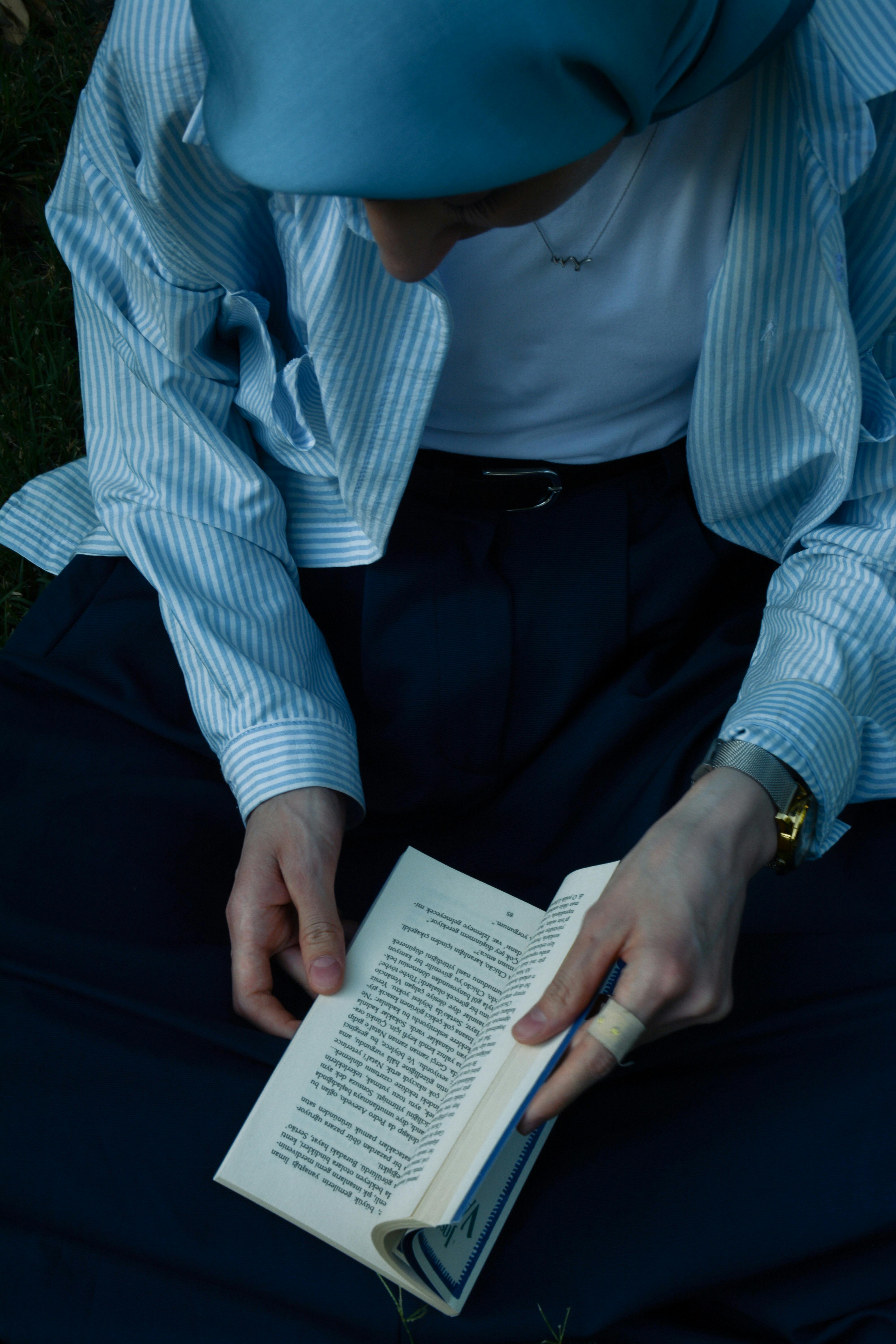 Woman Opening Book · Free Stock Photo