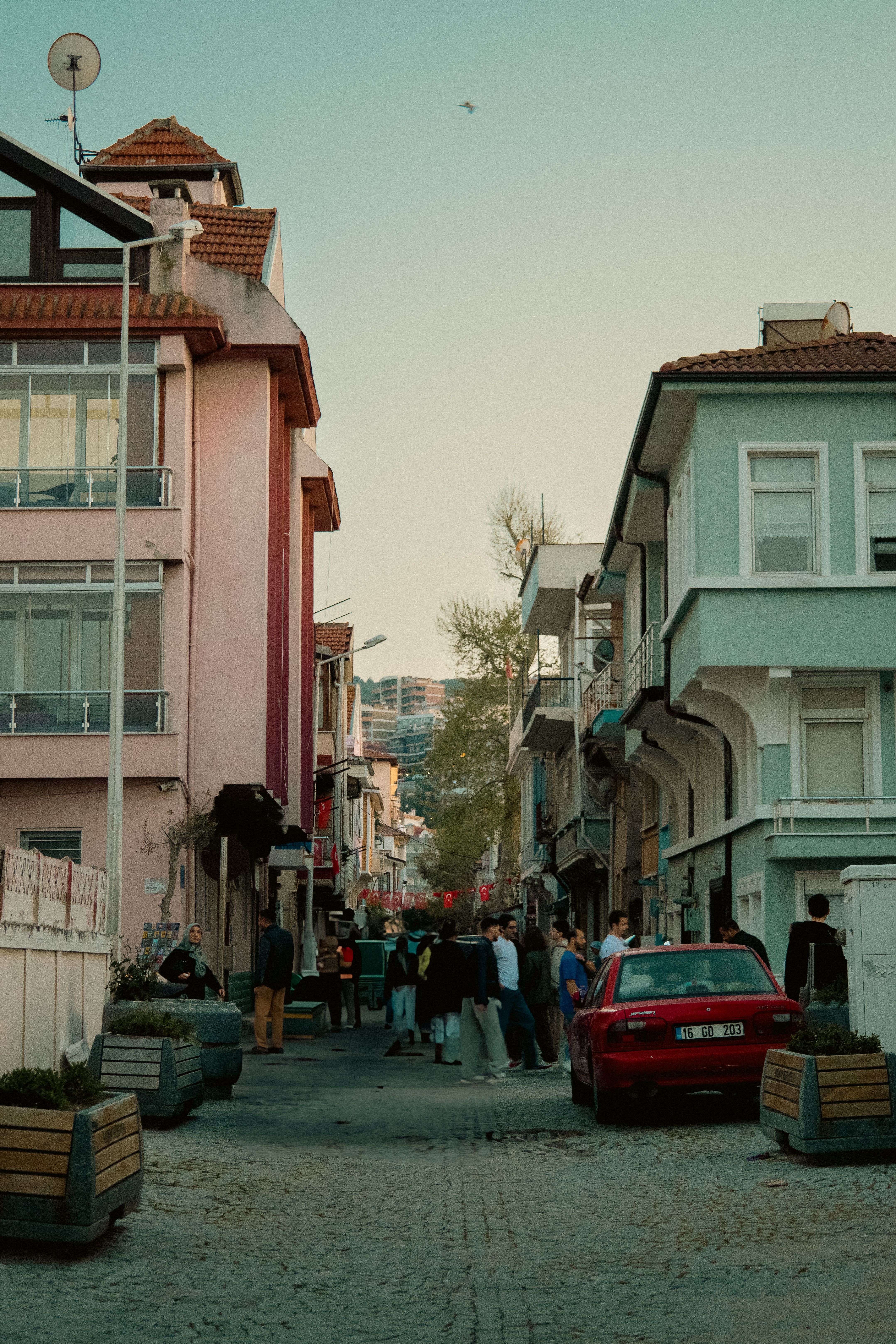 Street in Town in Turkey · Free Stock Photo