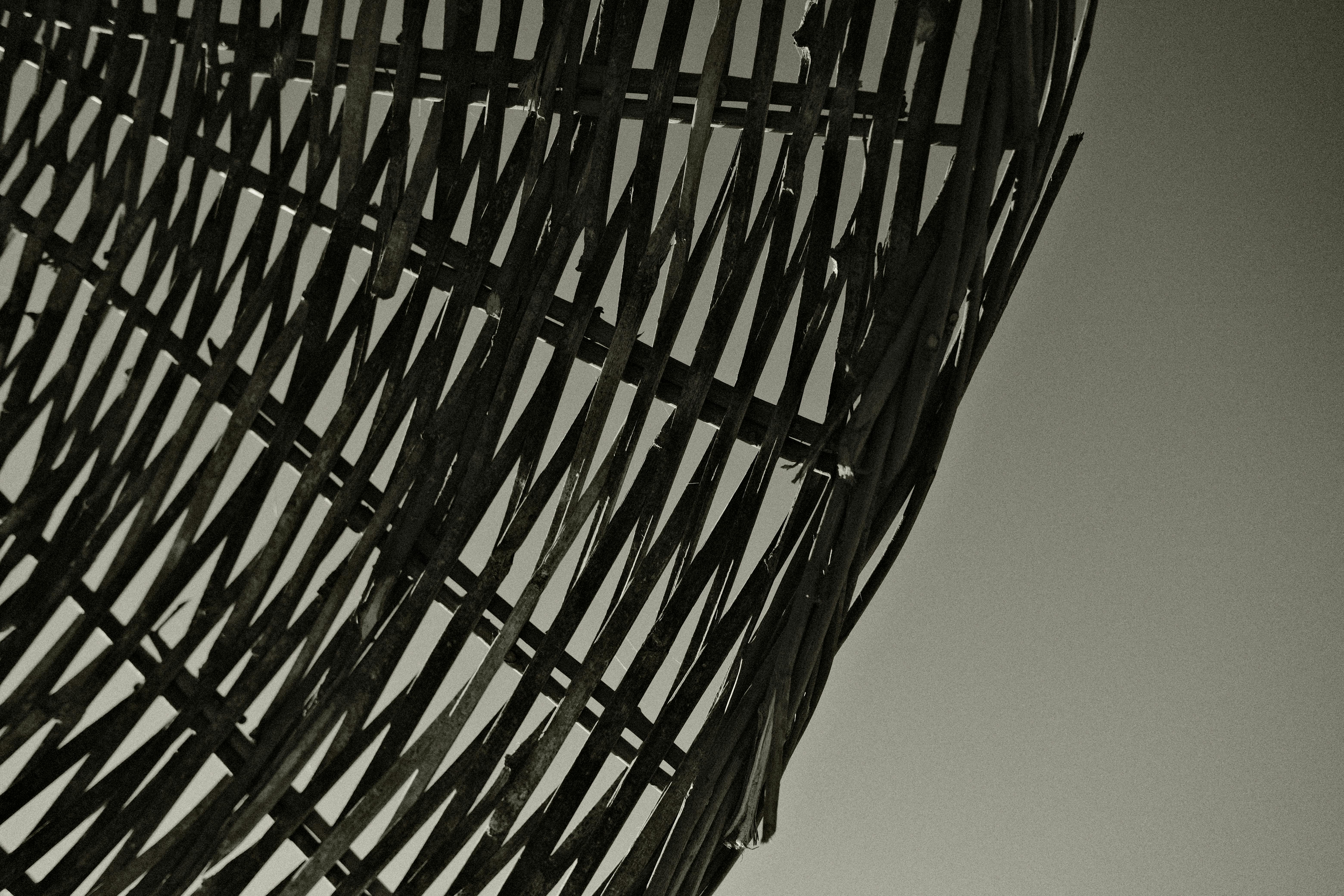 Overhead View of Wicker Baskets · Free Stock Photo