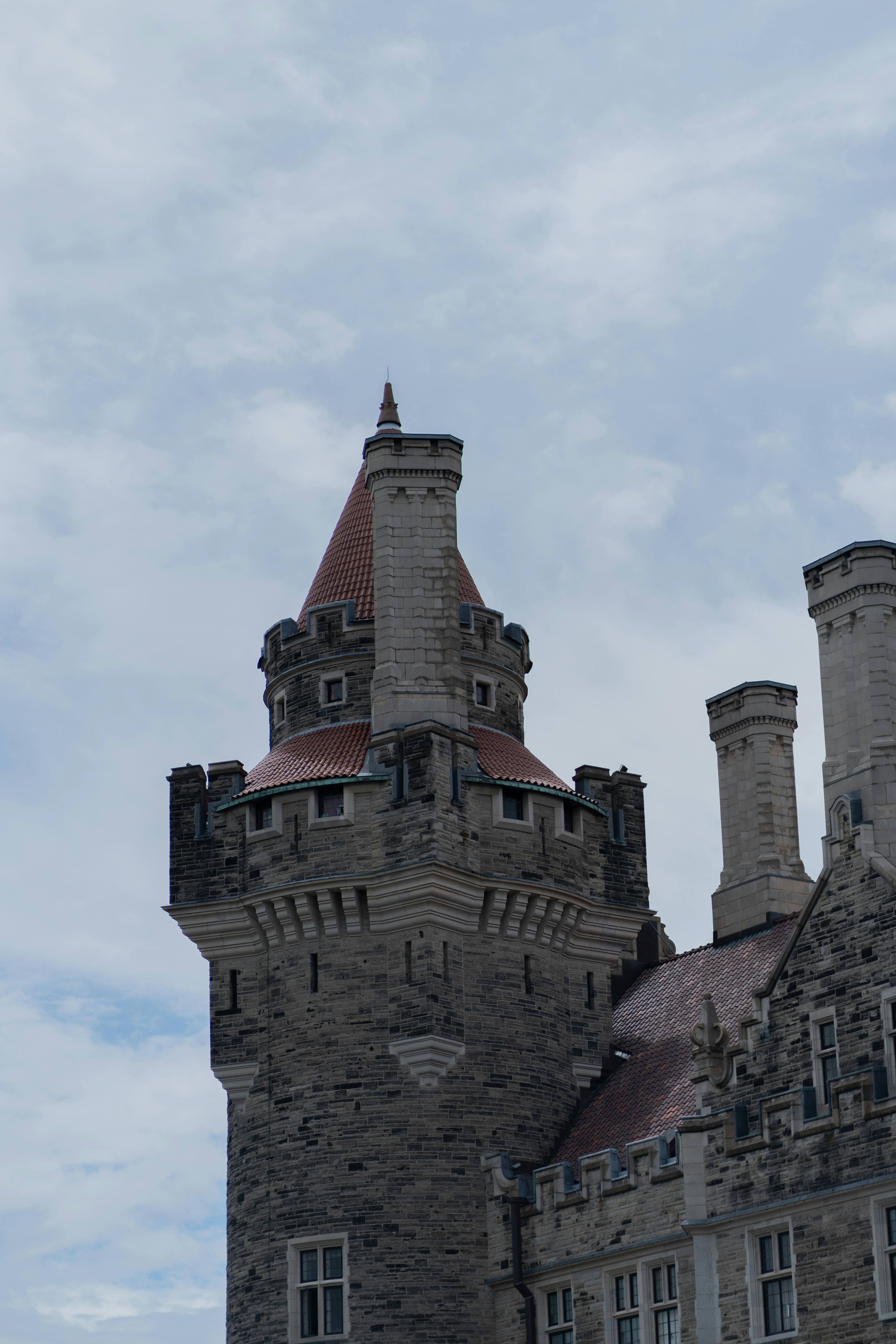 Brown Brick Watchtower · Free Stock Photo