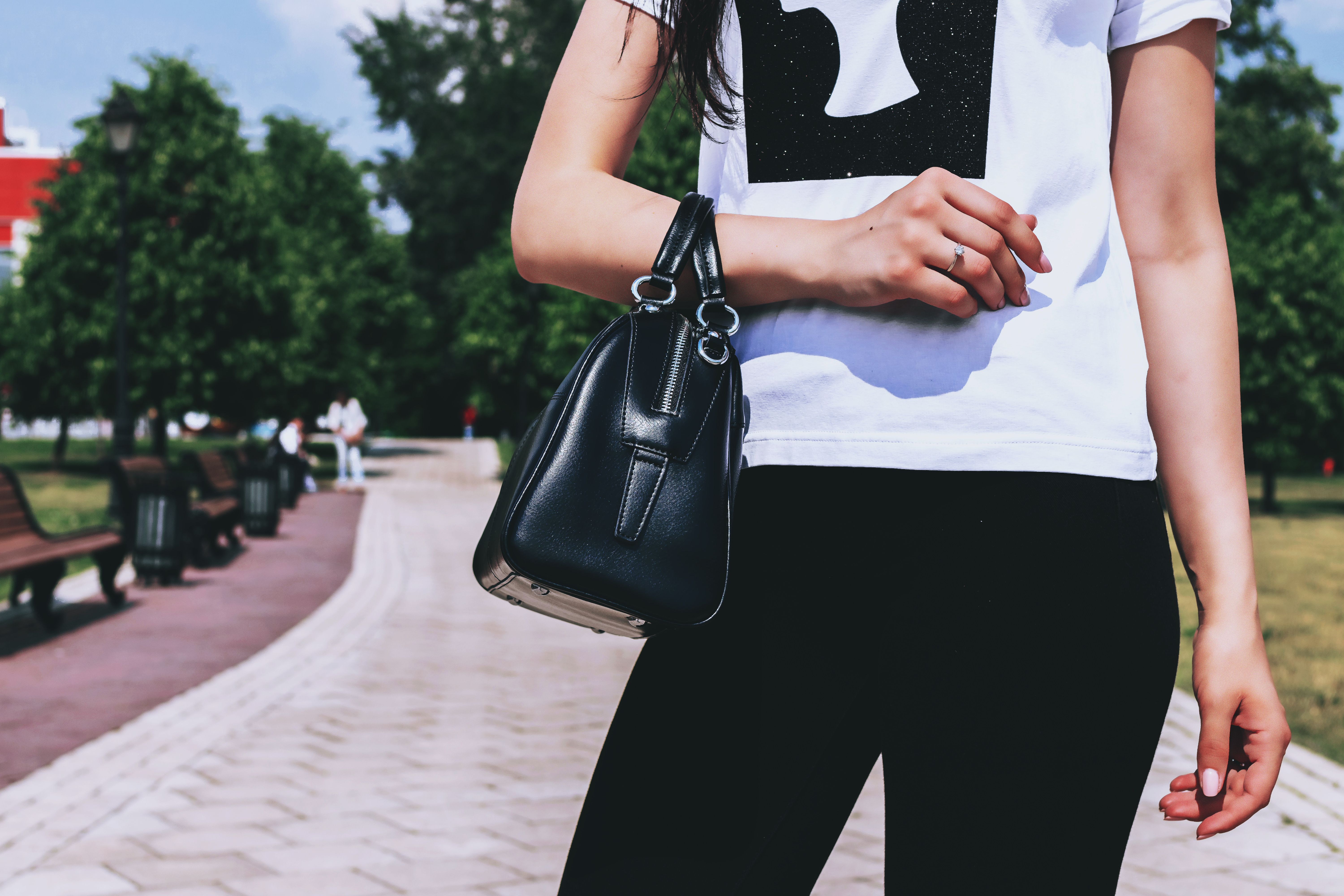 Person Holding Two-way Handbag · Free Stock Photo