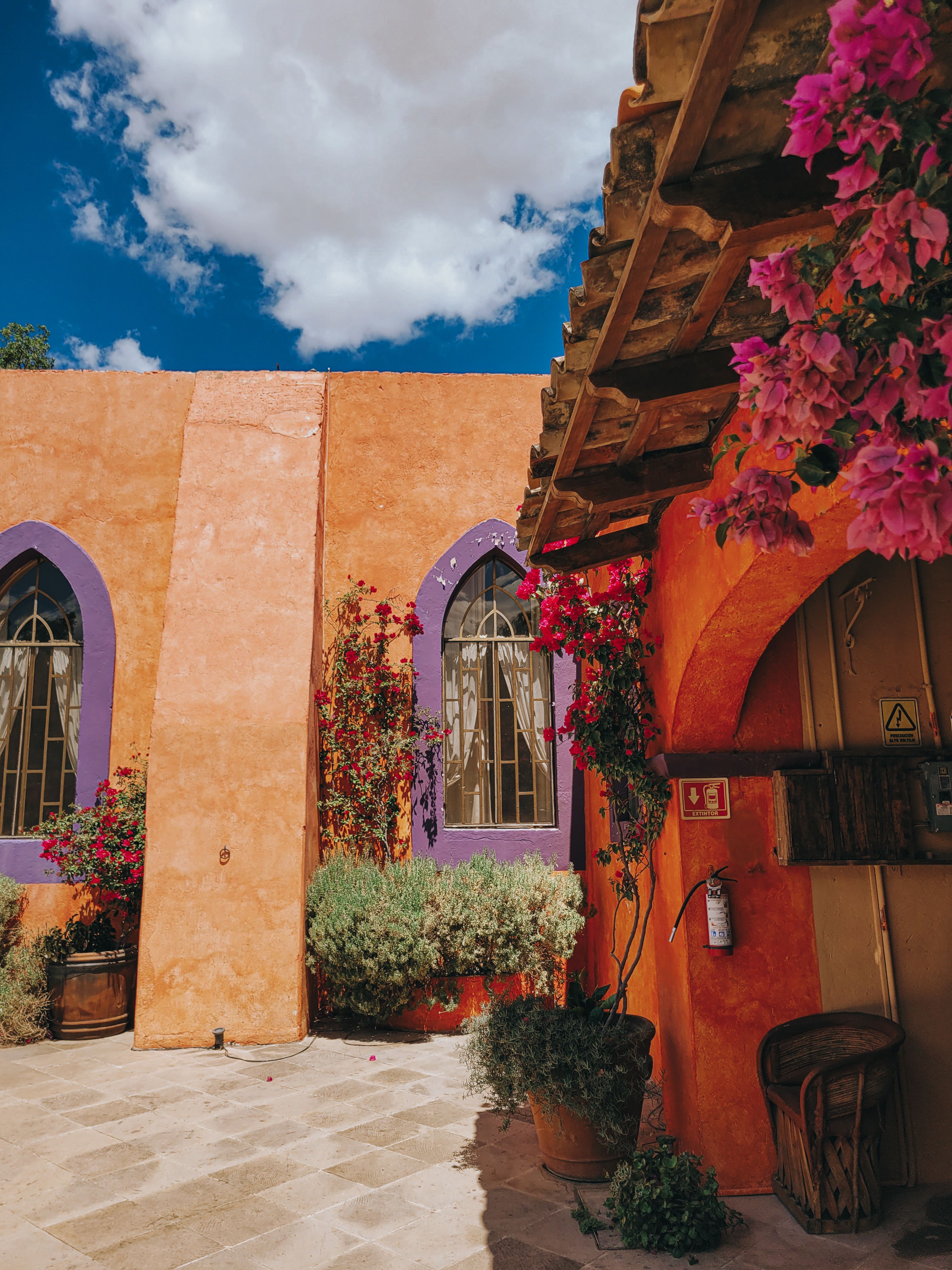 Colorful Hotel In Mexico · Free Stock Photo