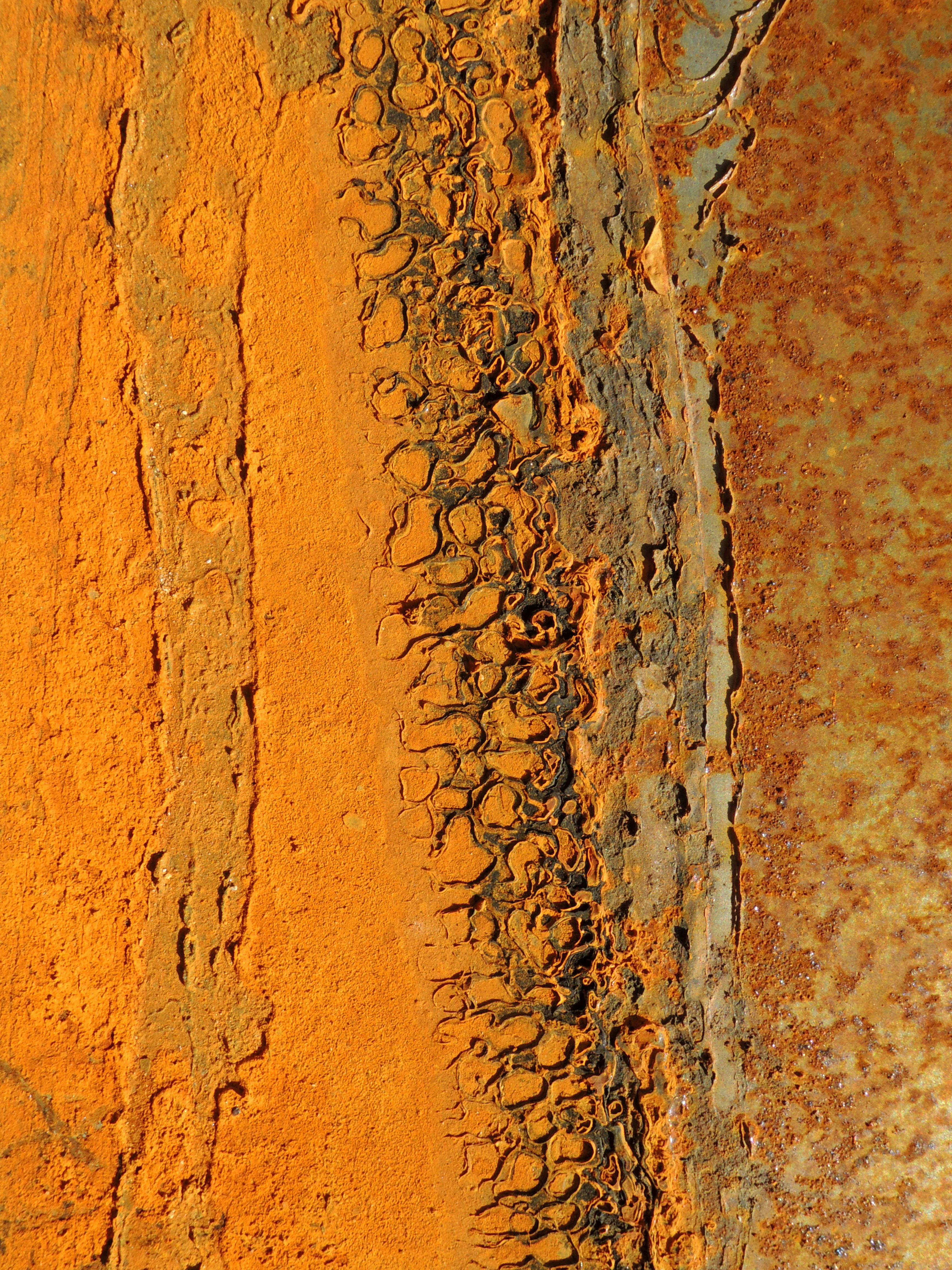 Orange Metal Rust · Free Stock Photo