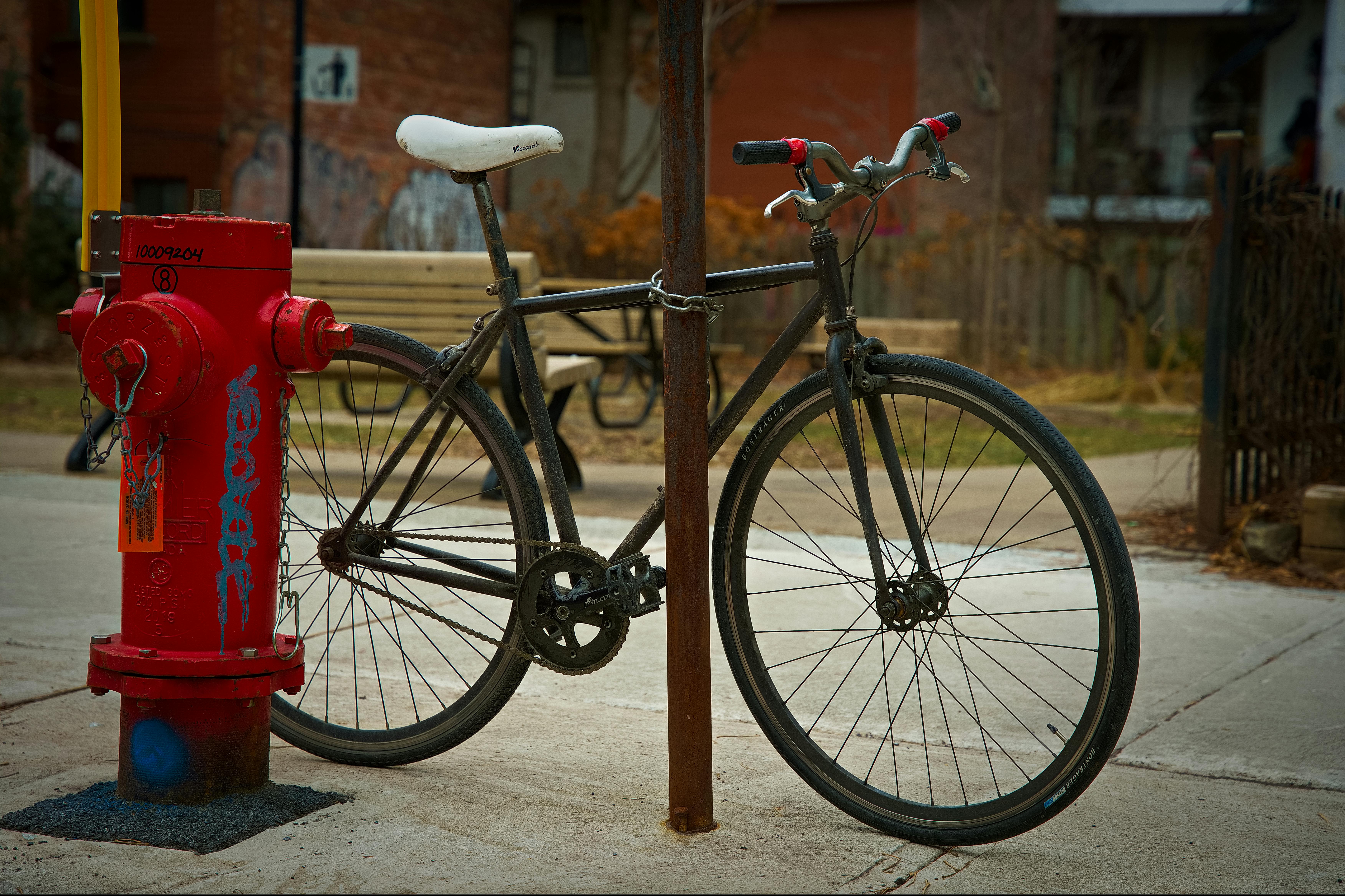 Bicycle on Sidewalk · Free Stock Photo