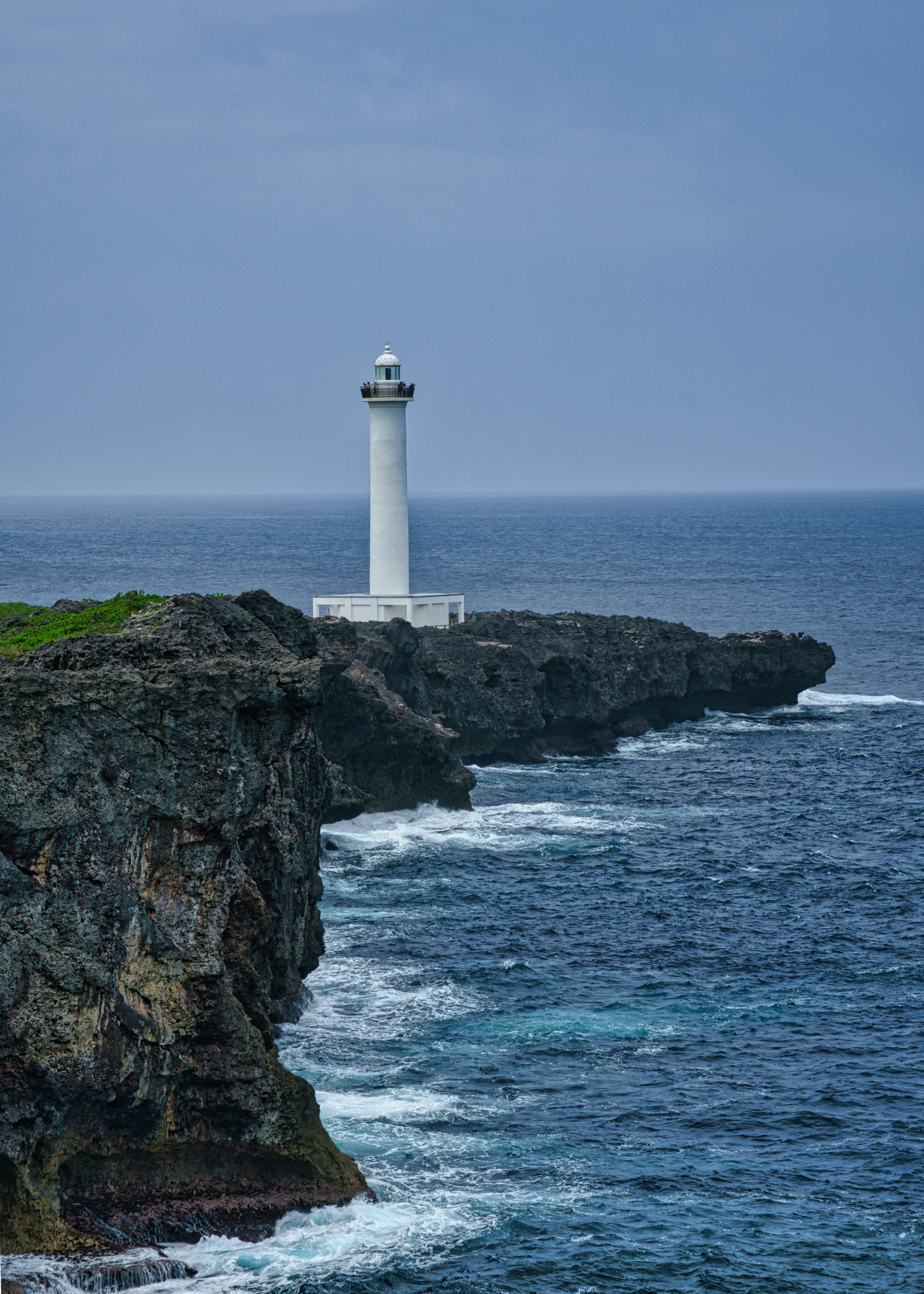Cape Zanpa Lighthouse in Japan · Free Stock Photo