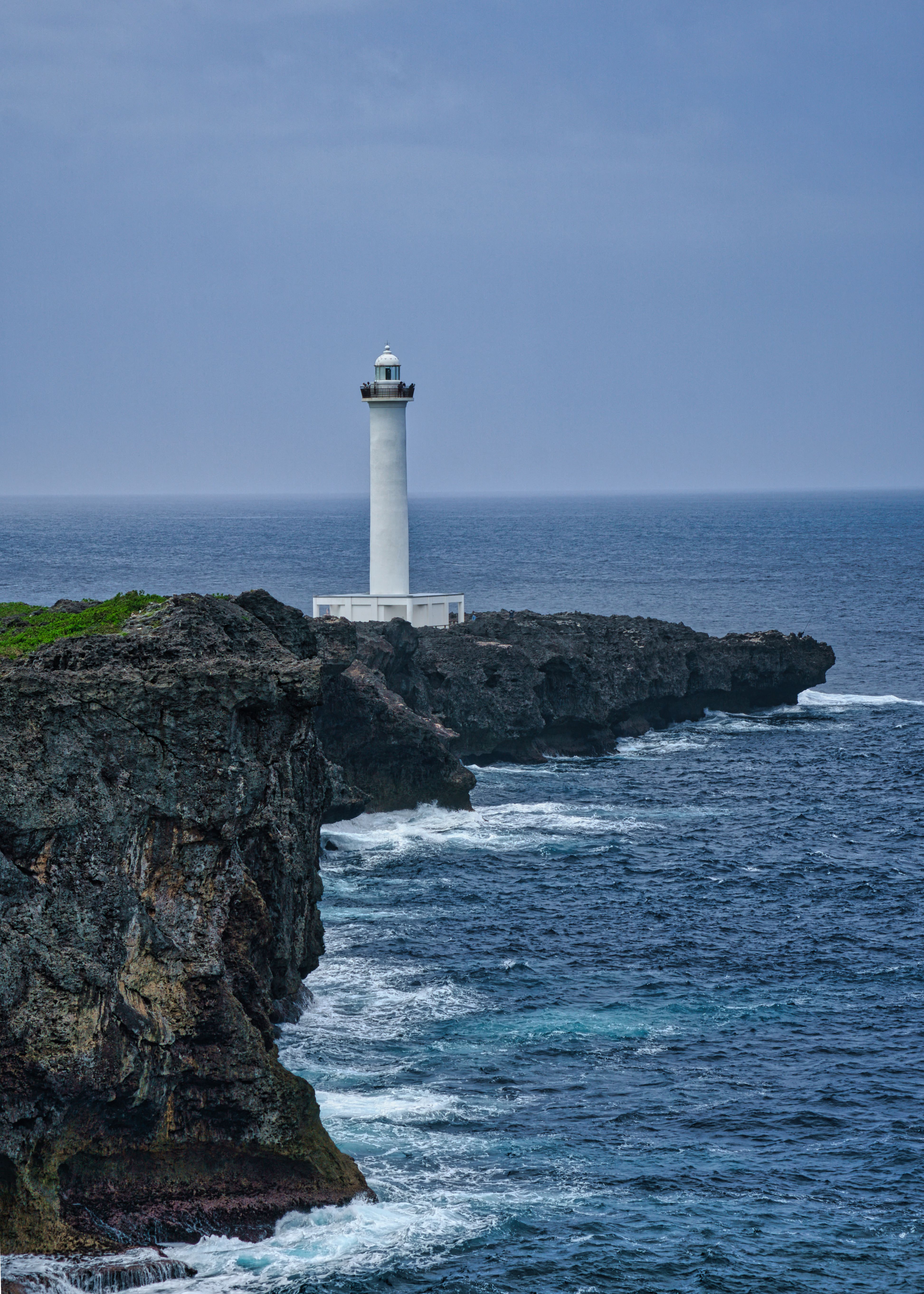 Cape Zanpa Lighthouse in Japan · Free Stock Photo