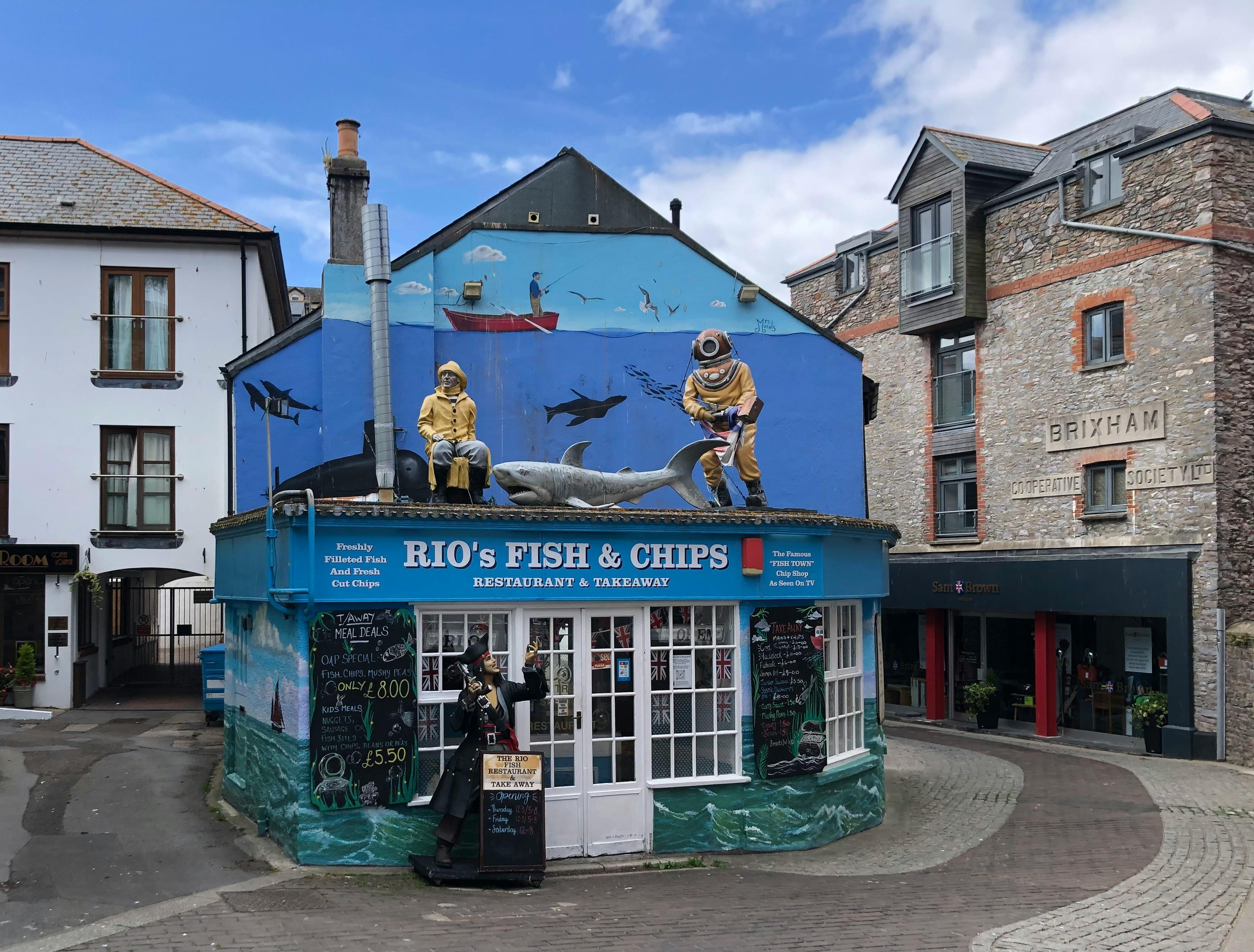 The Rio Fish Restaurant in Brixham, England · Free Stock Photo
