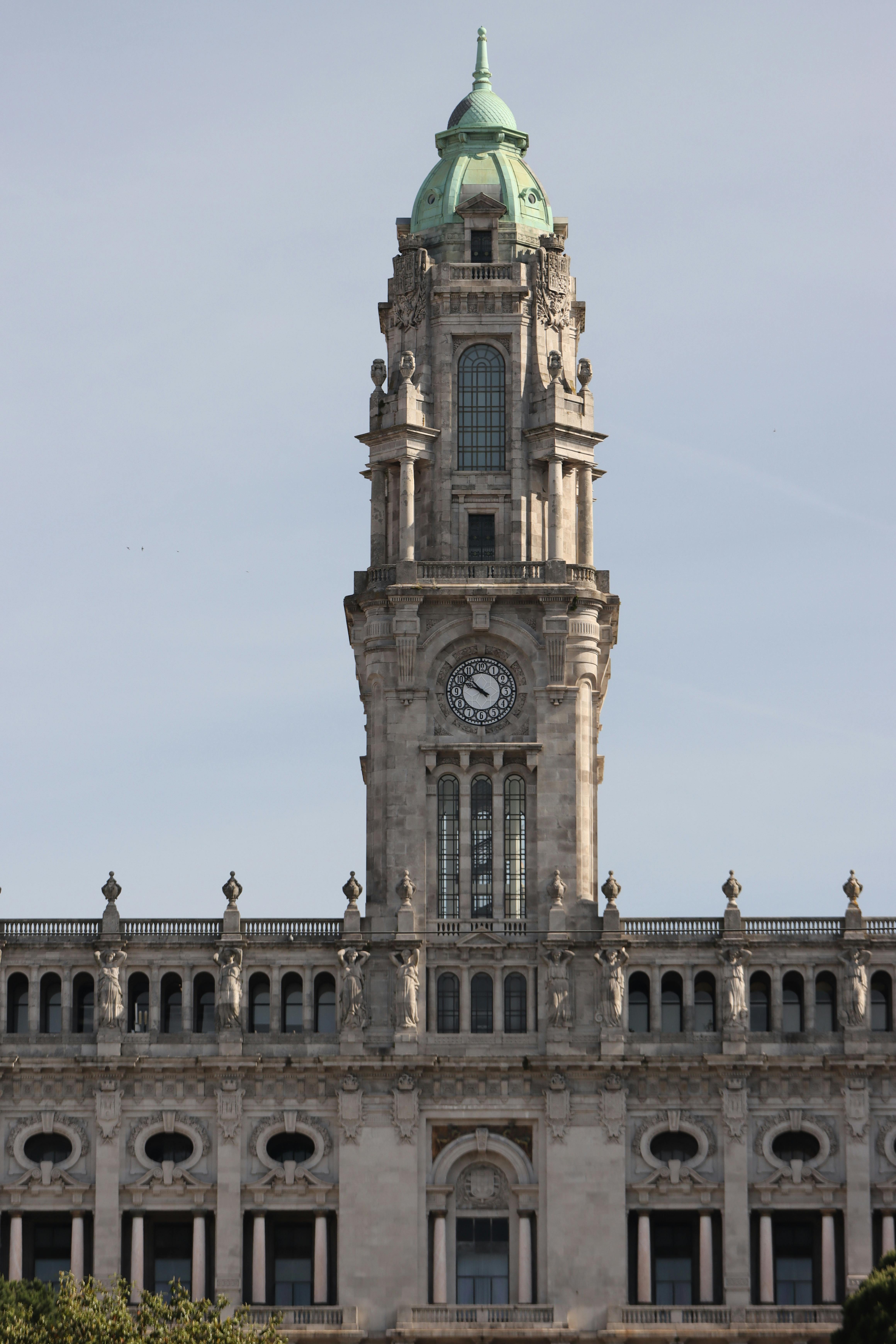 Classic Clock Tower in Porto · Free Stock Photo