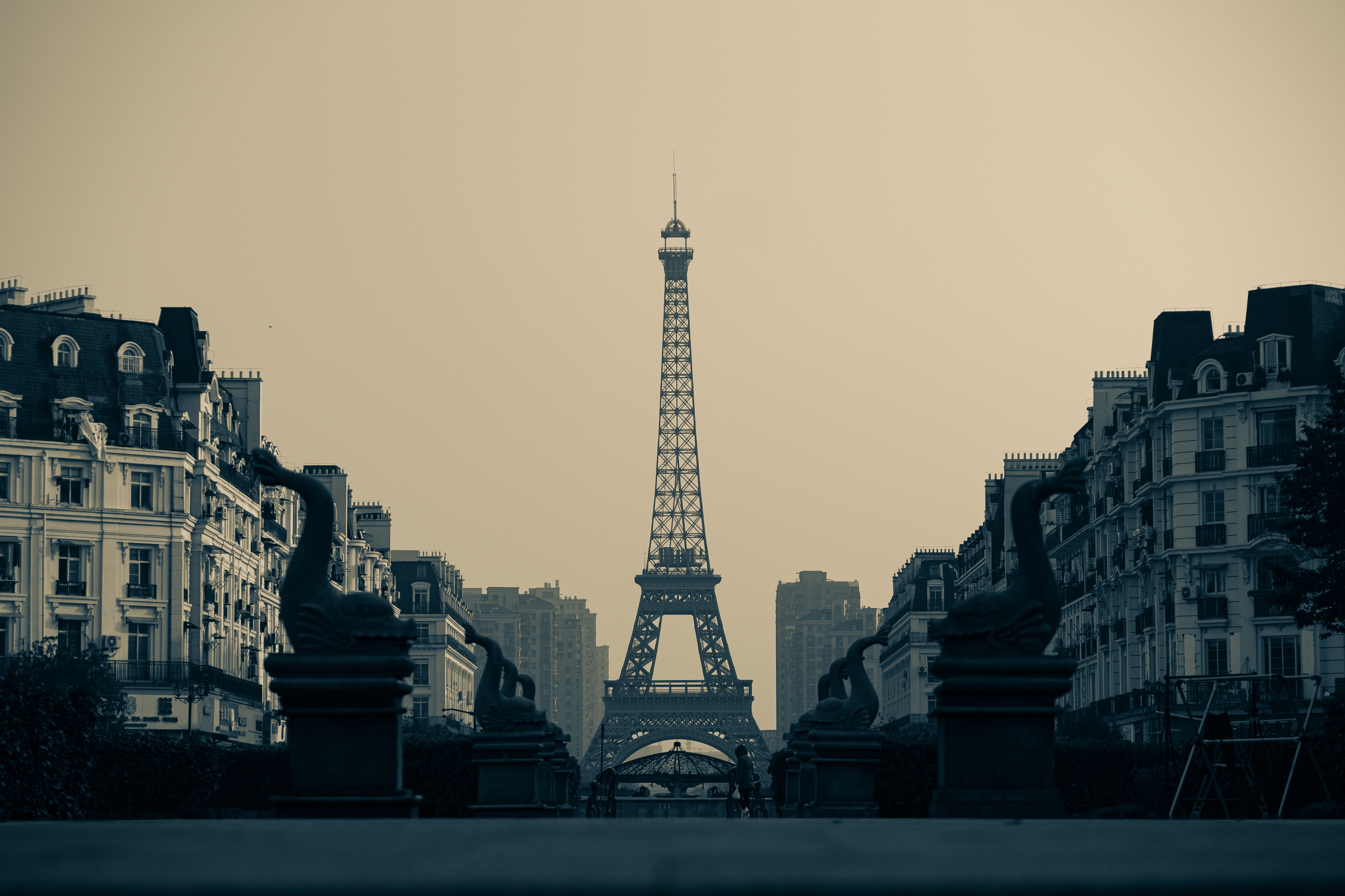 View of the Tianducheng City in China Replicating Paris · Free Stock Photo