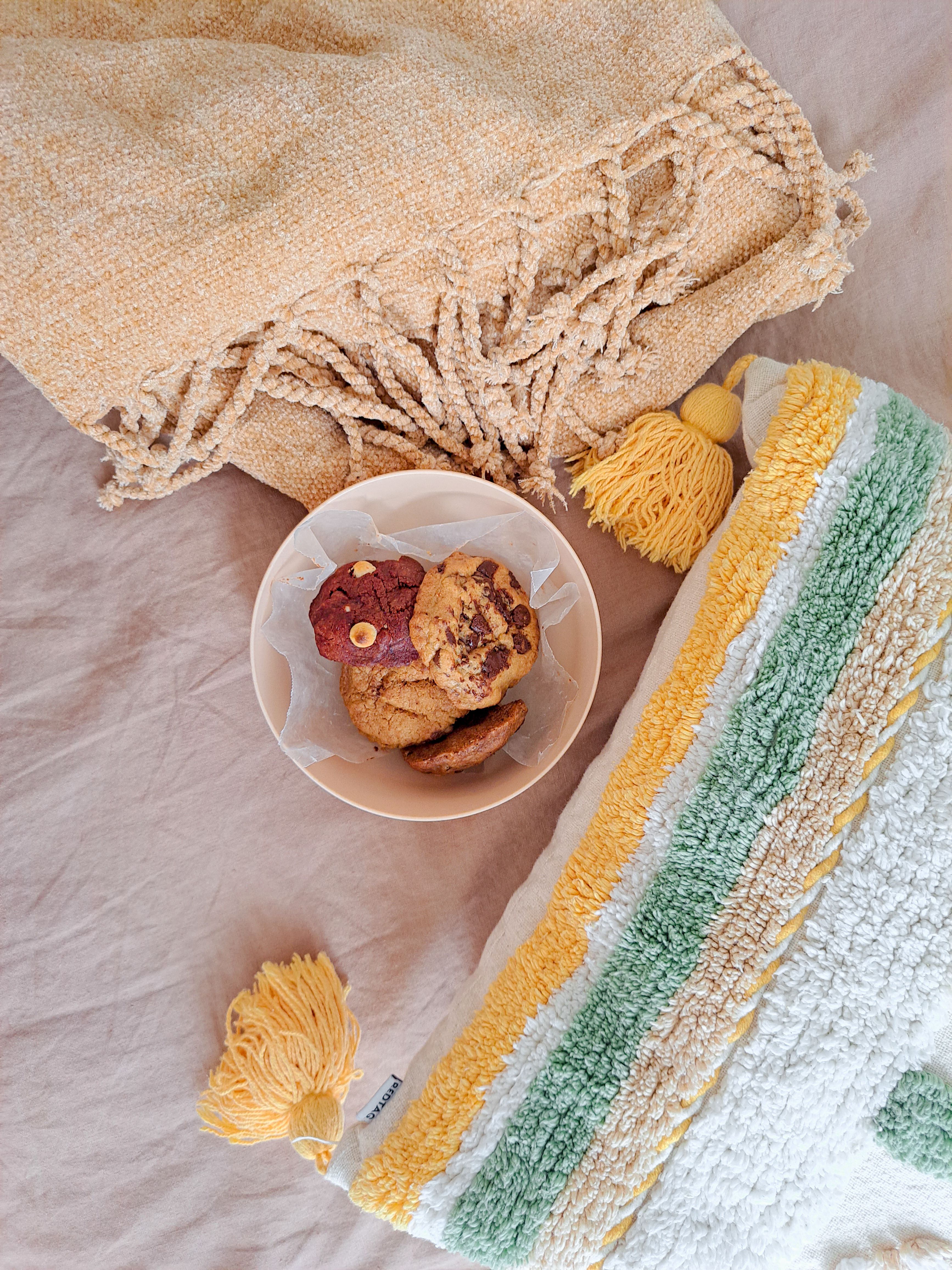 Aesthetic Flat Lay Photo of Cookies · Free Stock Photo