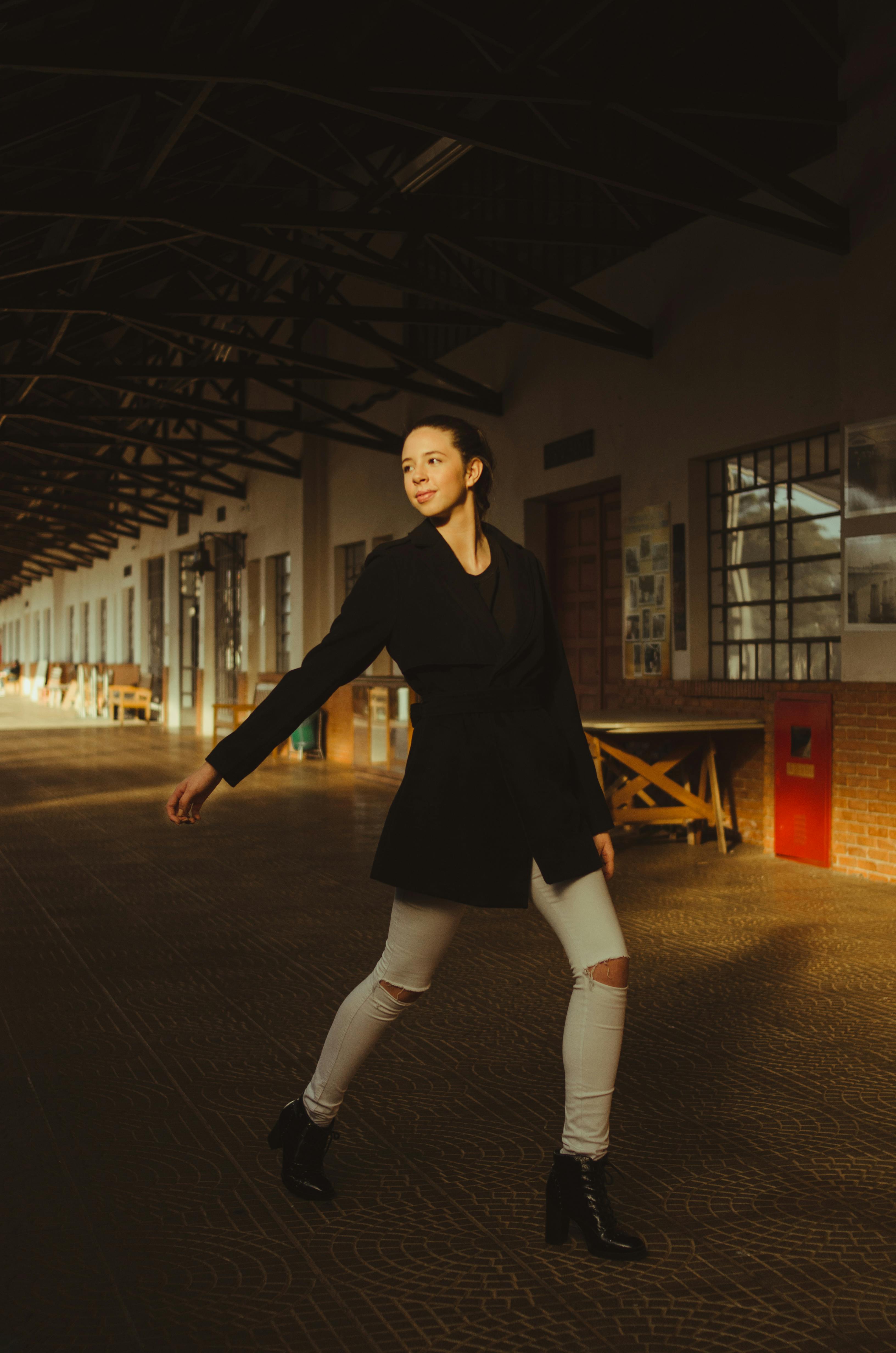 Woman Looking Down · Free Stock Photo