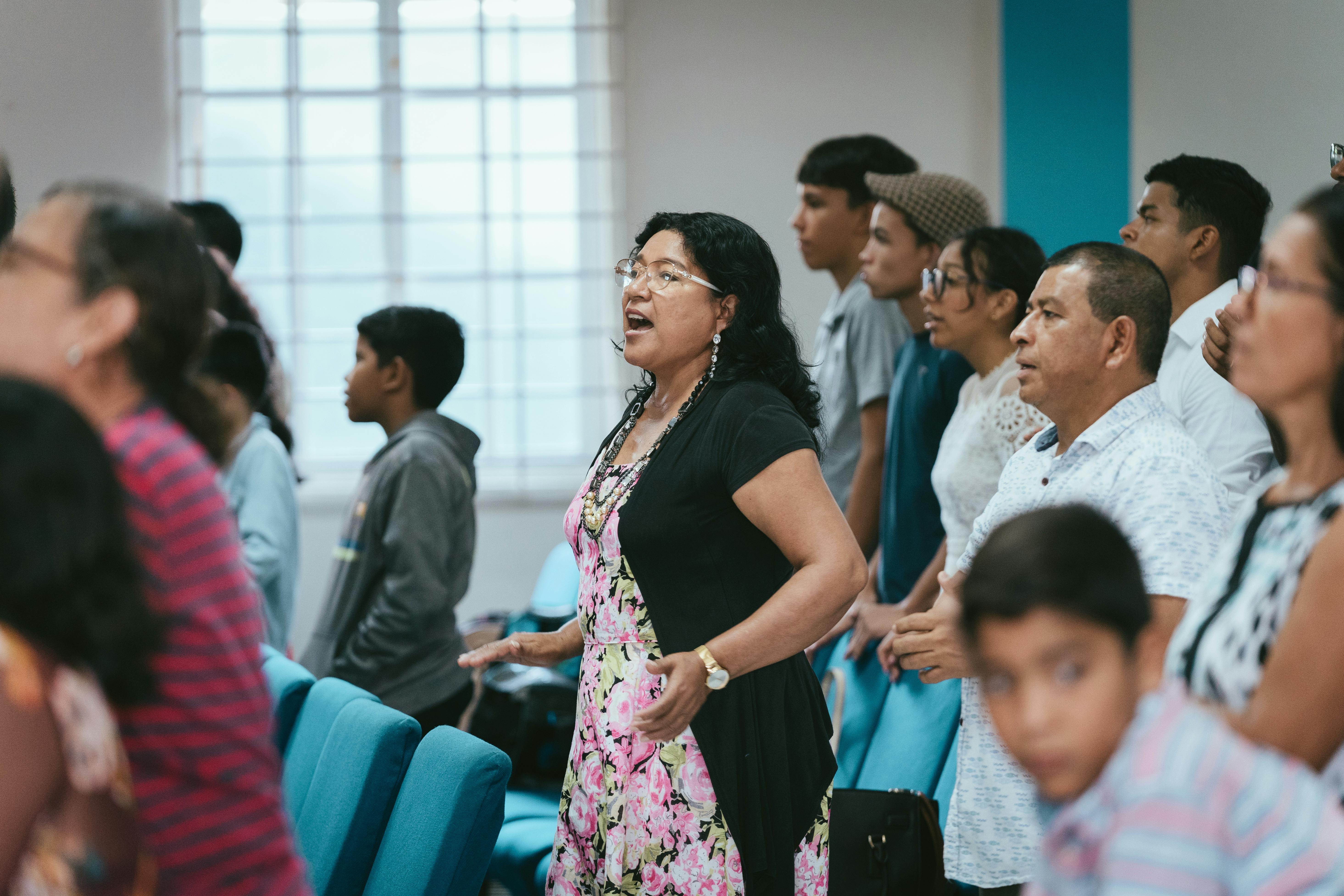 Group of People Praying Together · Free Stock Photo